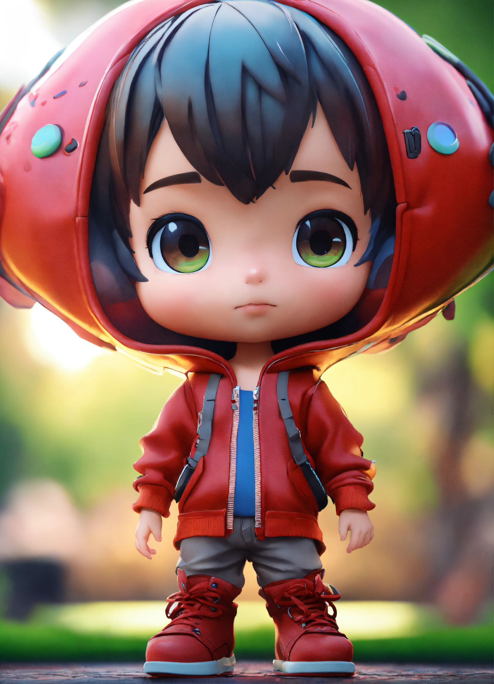 Lexica - 4d photographic image of full body image of a cute little ...