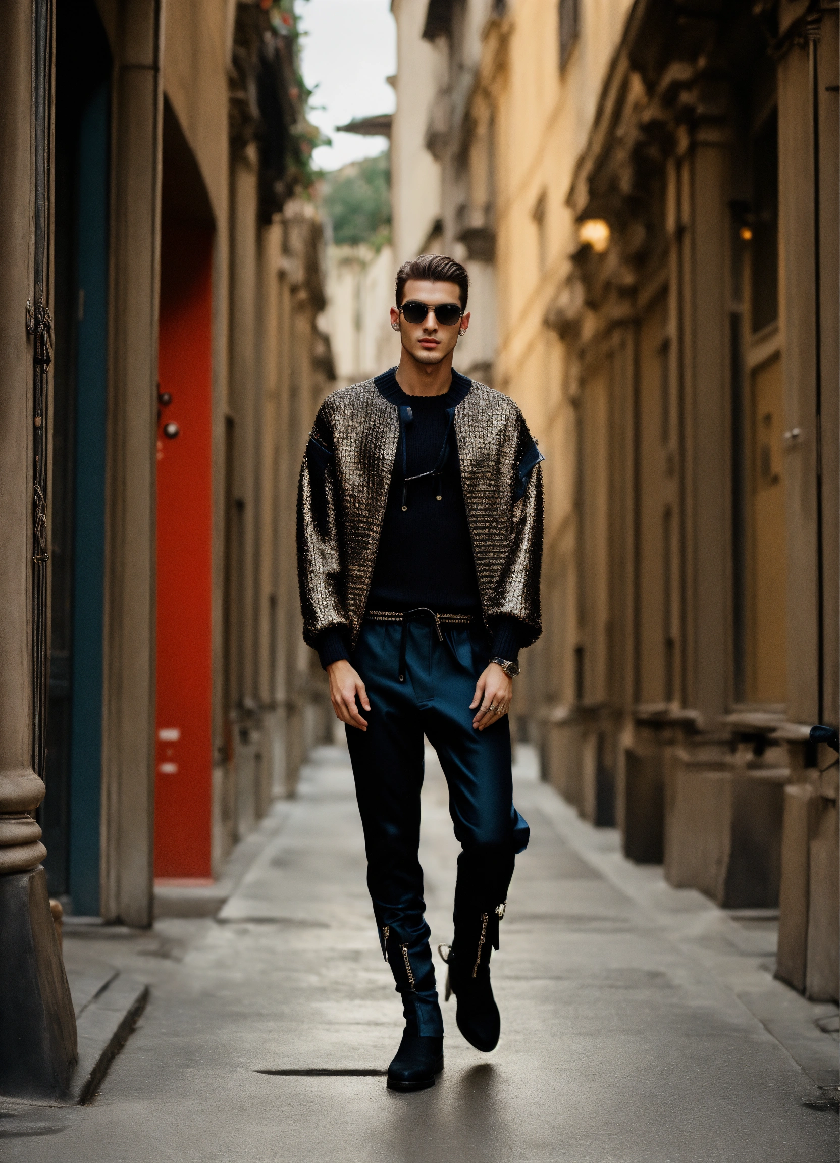 Lexica - Ultra realistic full body photo of petit italian male model ...