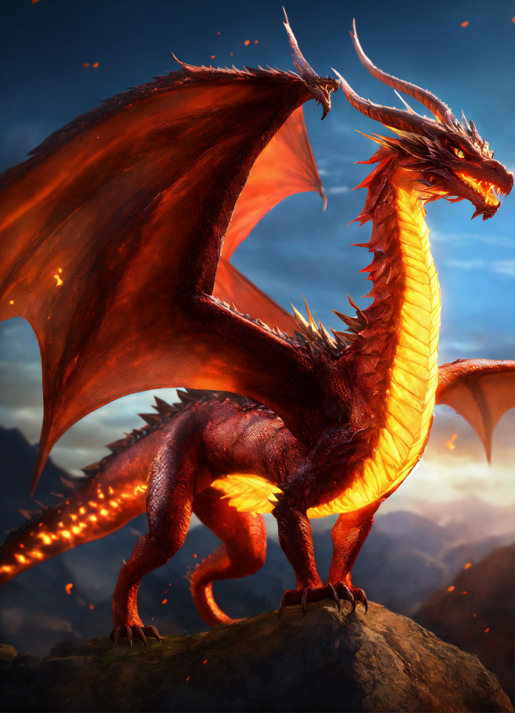 Lexica - Emberwing Dragon Description The Emberwing Dragon is a ...