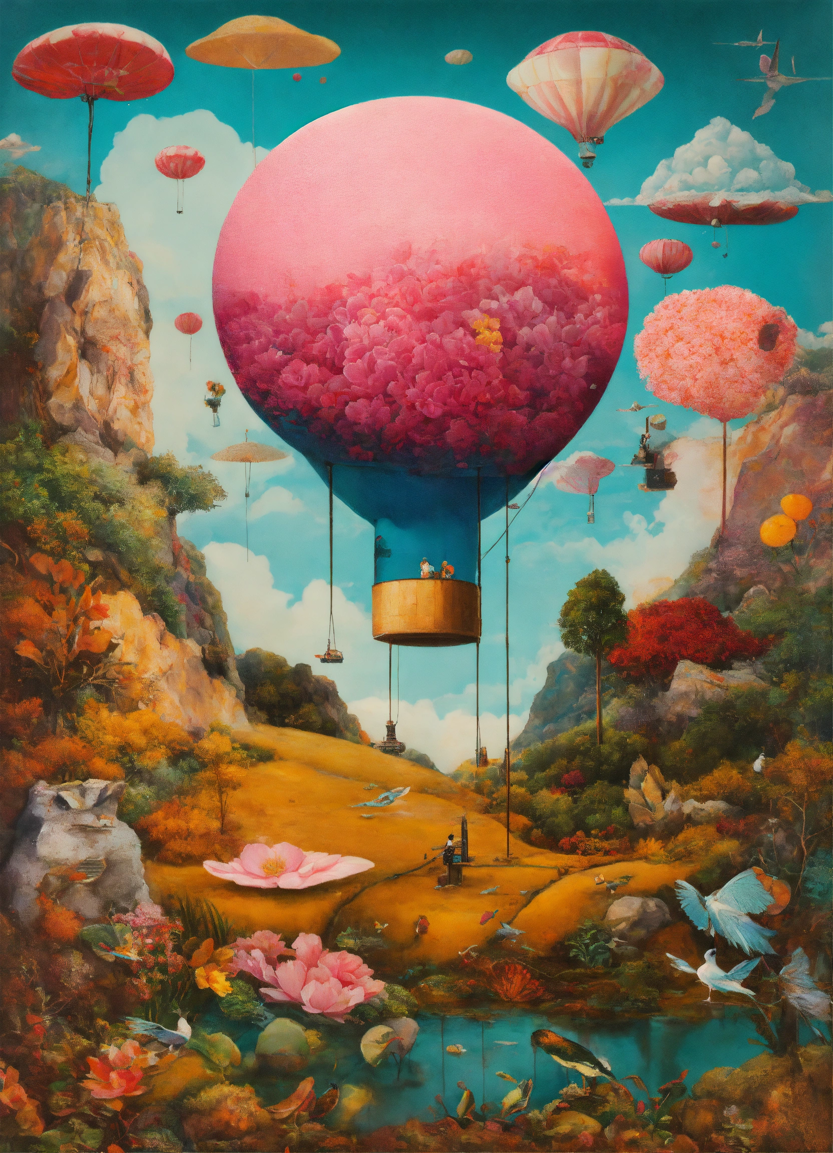 Lexica - Produce a mixed-media artwork that combines elements of ...