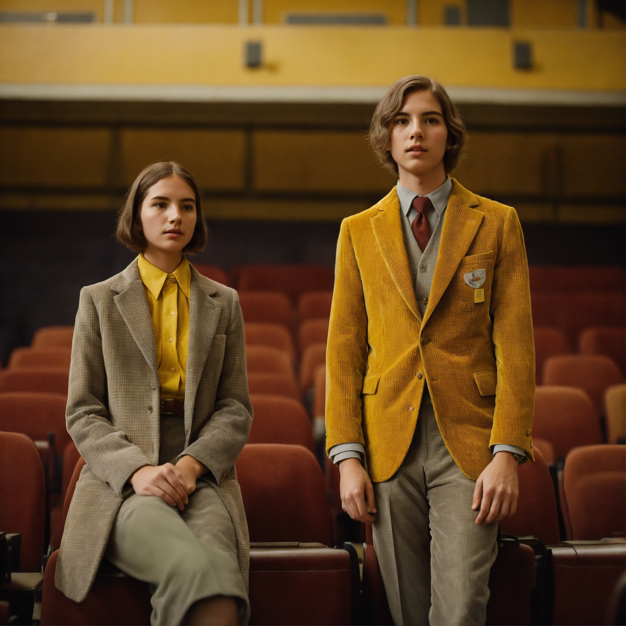 Lexica - A realistic grey alien standing in a lecture auditorium ...