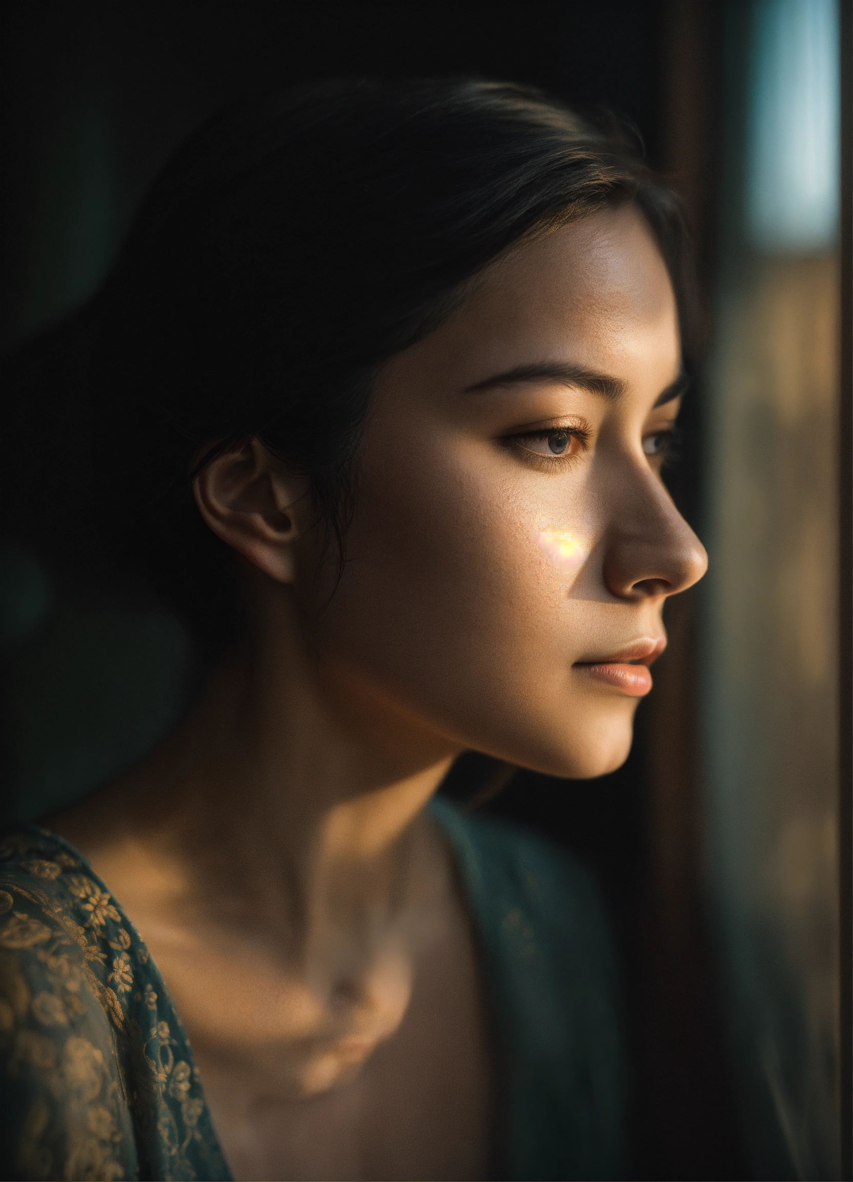 Lexica - "Deep Contemplation Woman Immersed in Profound Thought ...