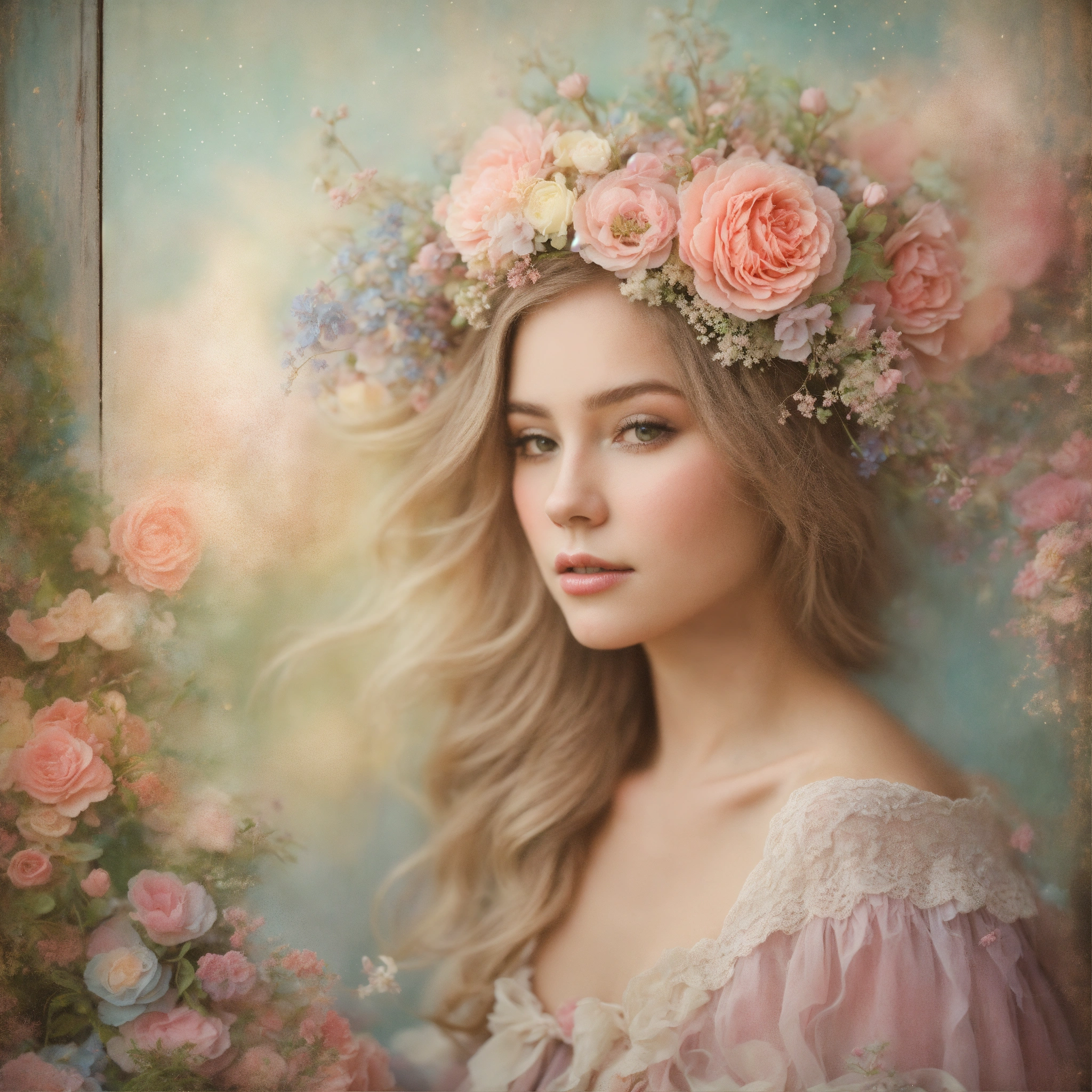 Lexica - Shabby chic dreamy mist pastel junk journals shabby country ...