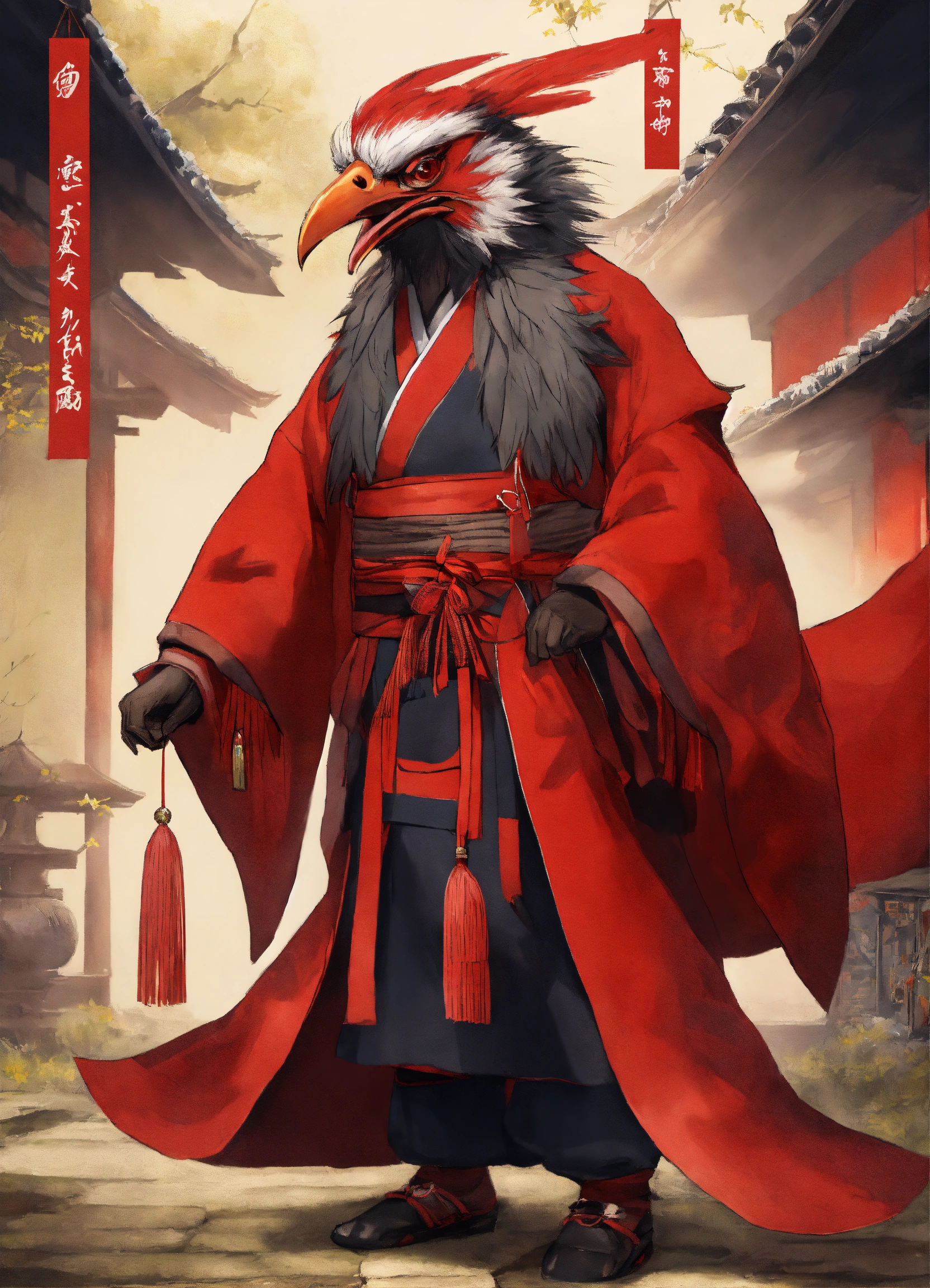 Lexica - Tengu qui a long nez rouge