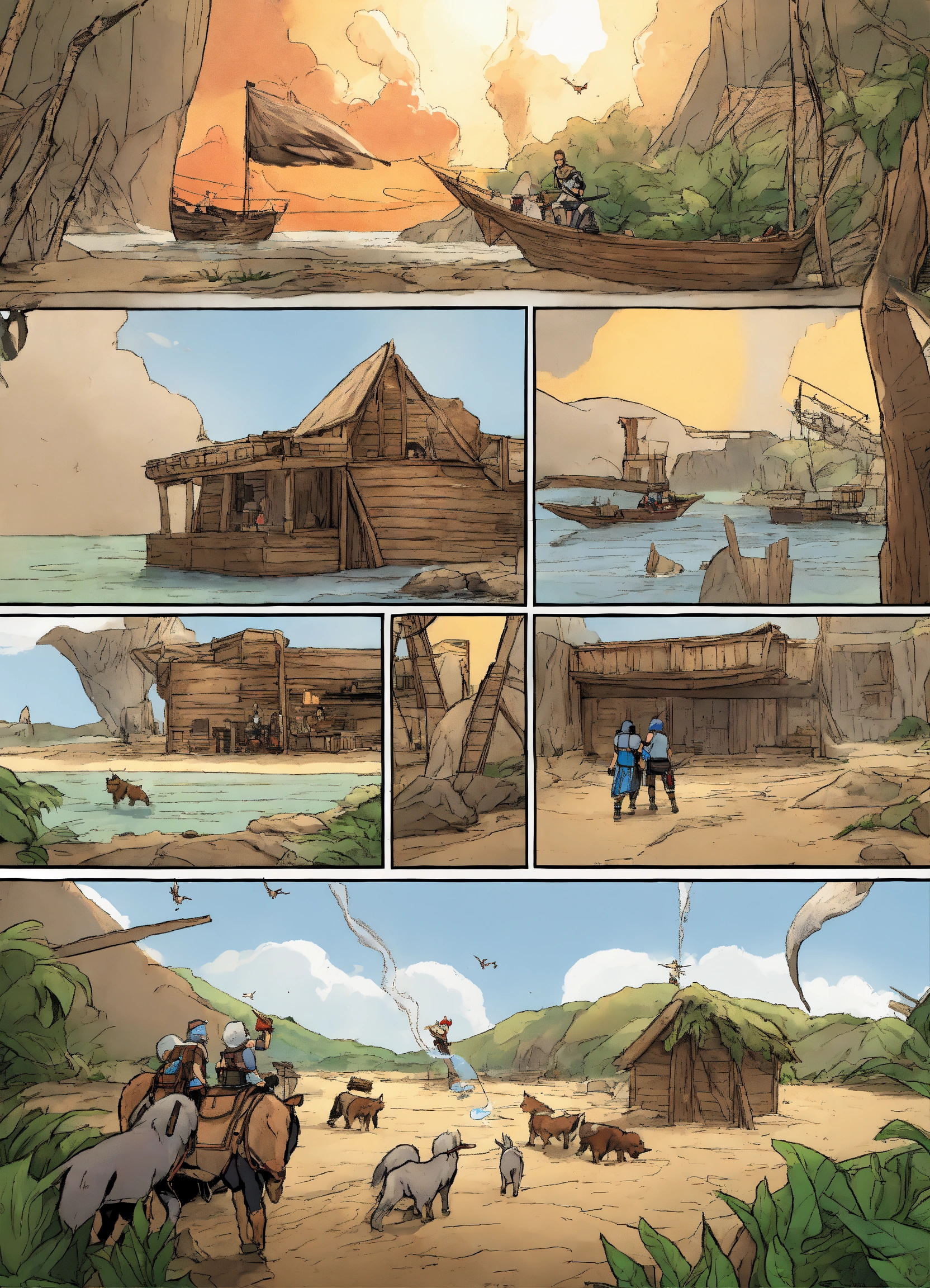 Lexica - Ark survival comic