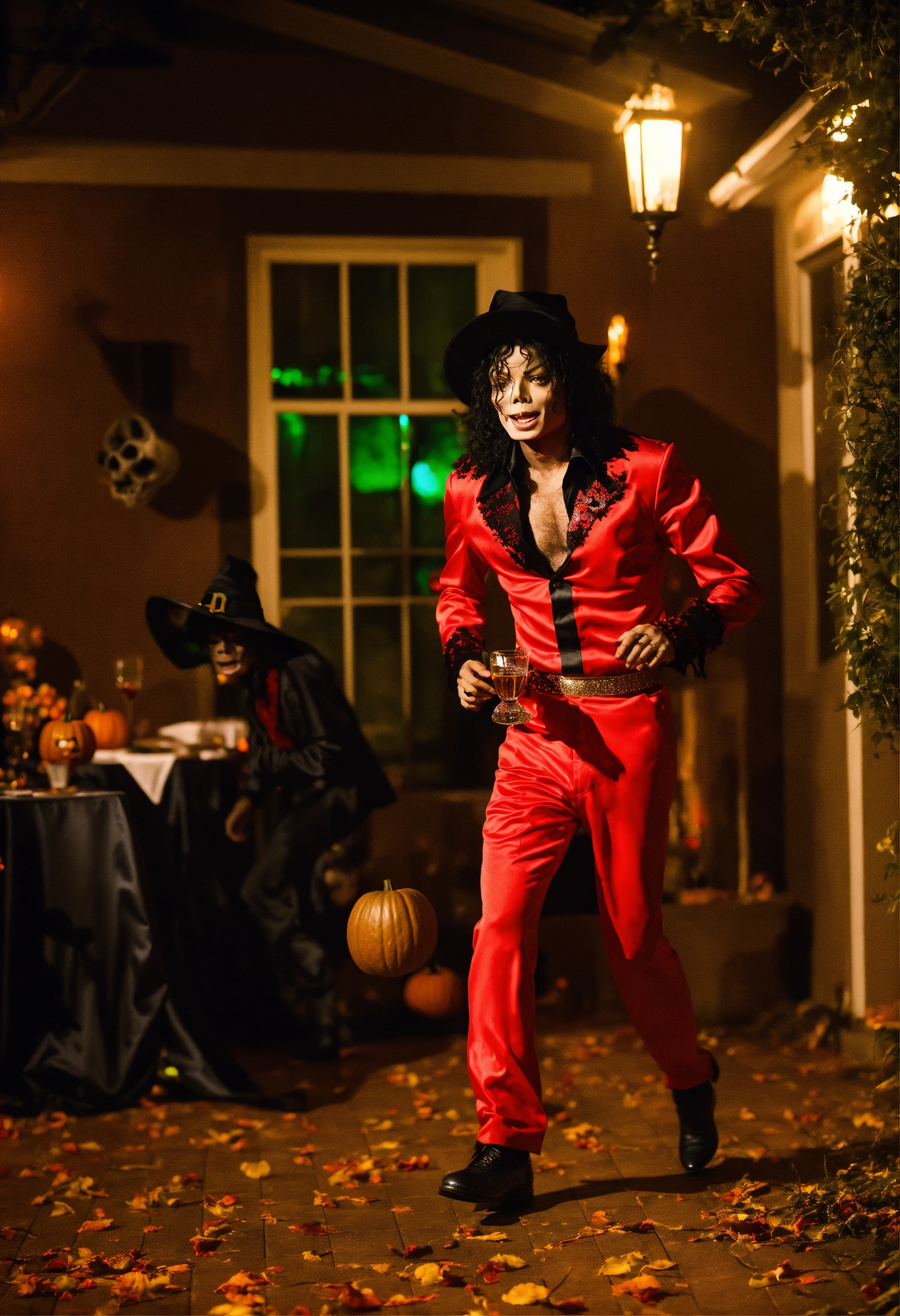 Lexica - Halloween party with a terrifying ambiance, featuring the ...