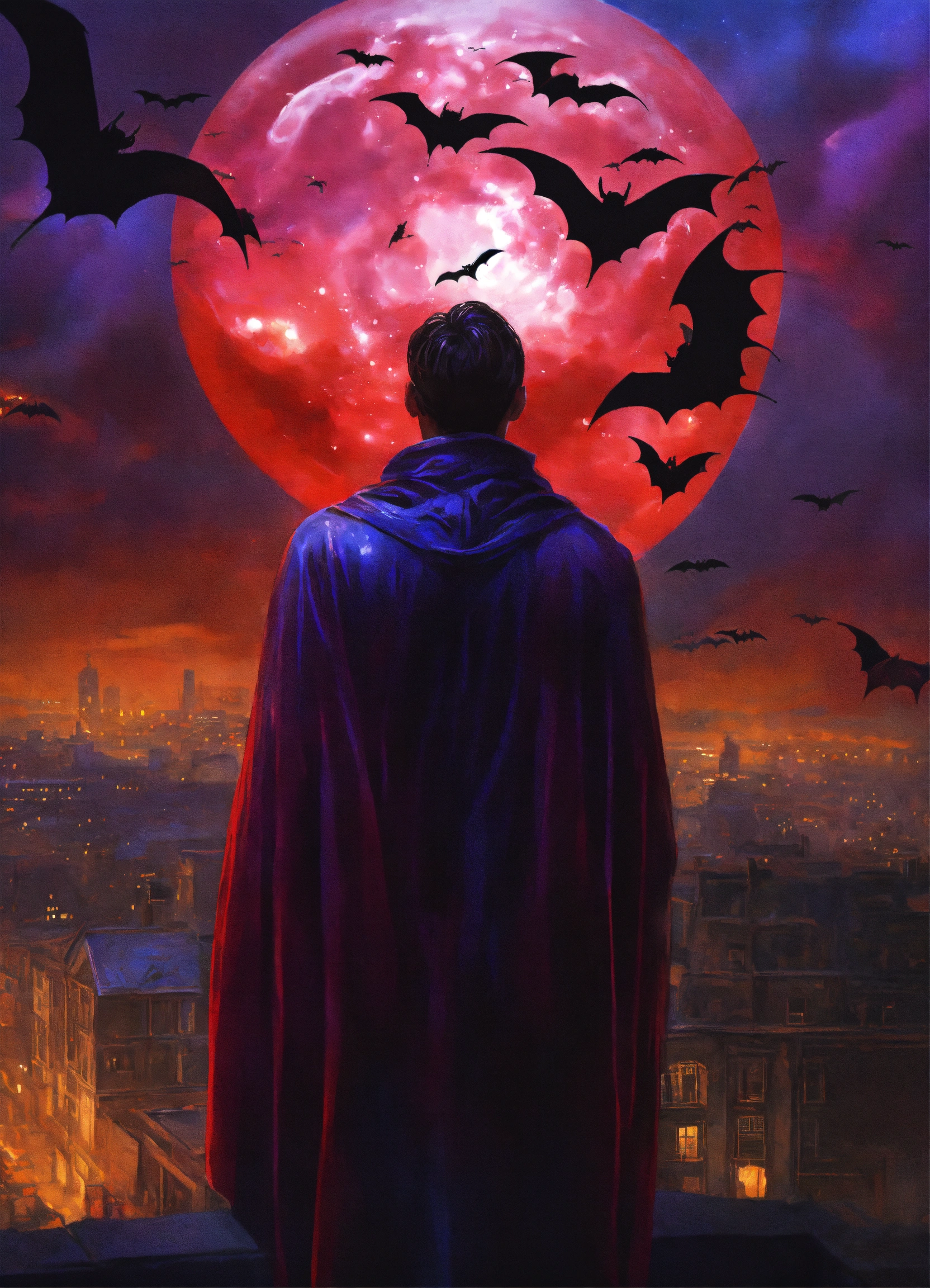 Lexica - ALL glassblowing superrealism style urban vampire STYLE ...