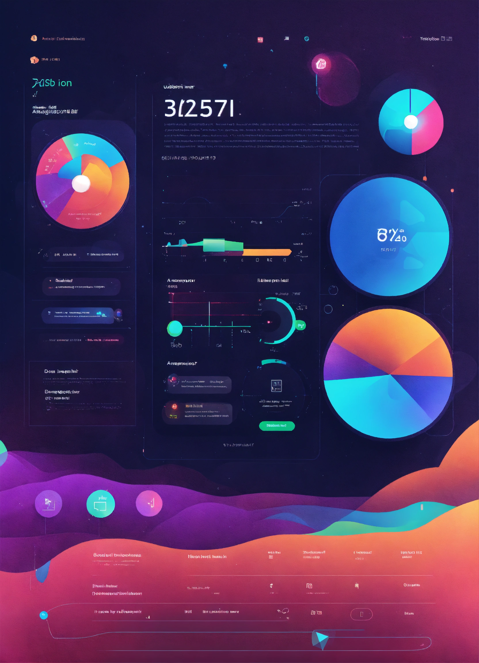 Lexica - Modern user interface background
