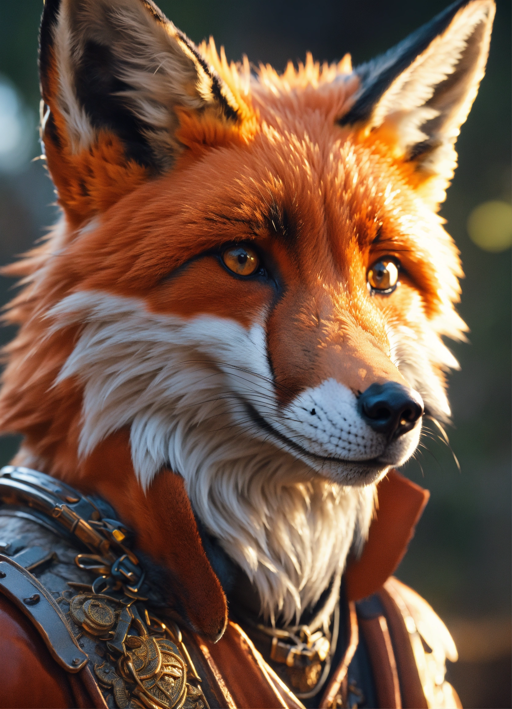Lexica - 280 / 5 000 Portrait a fox, concept art, intricate detail ...
