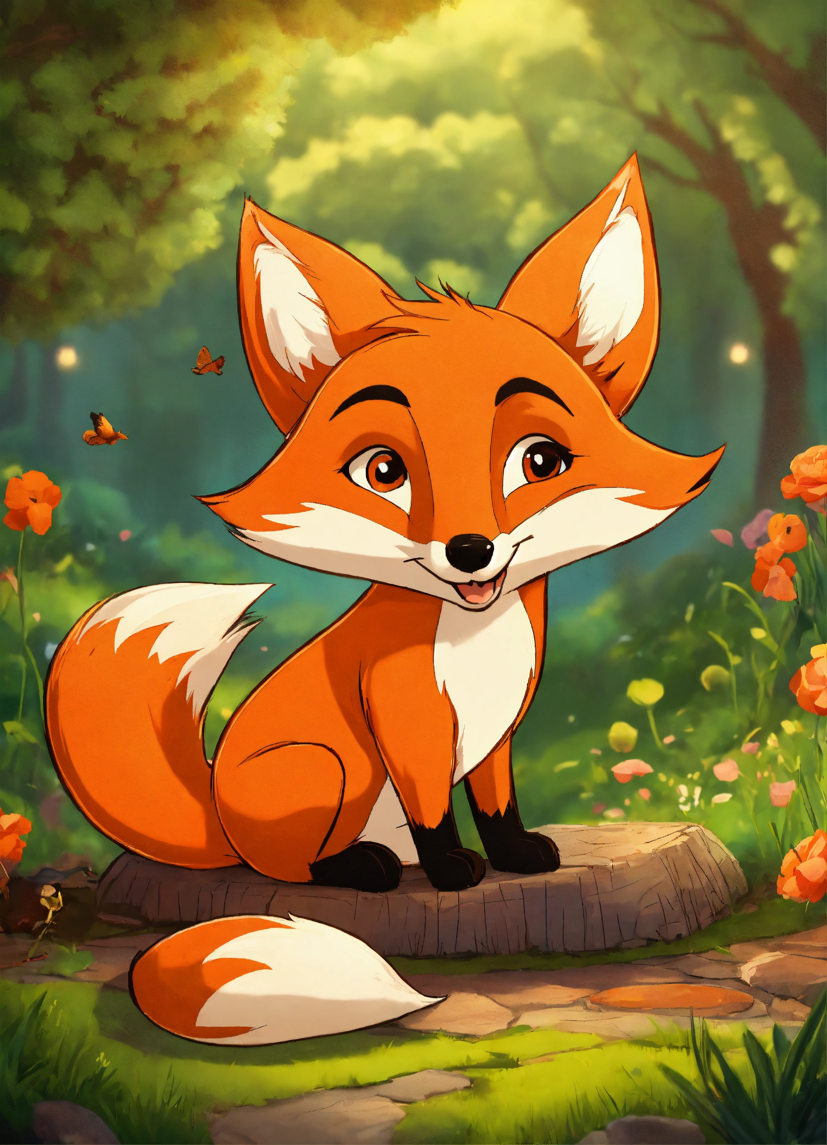 Lexica Fox Cartoon Disney