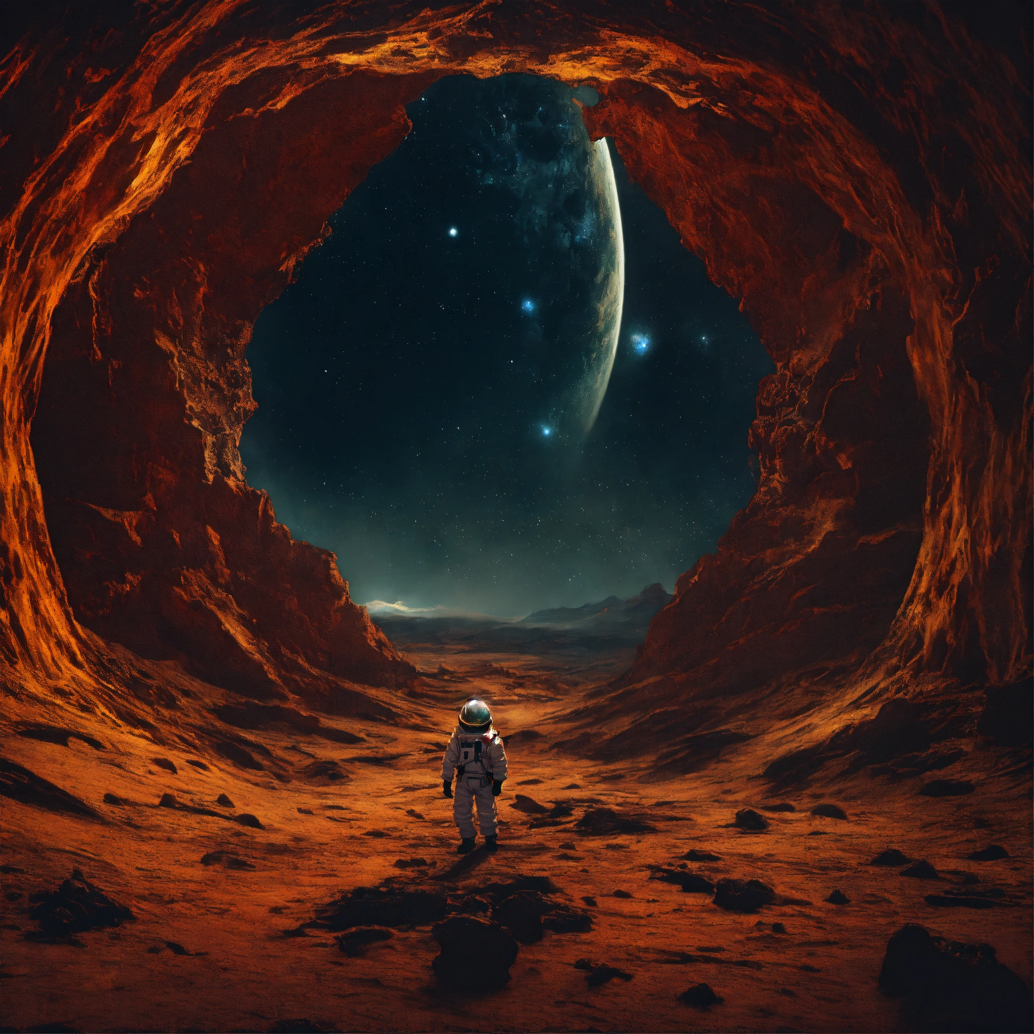 Lexica - Image of a scary space no human