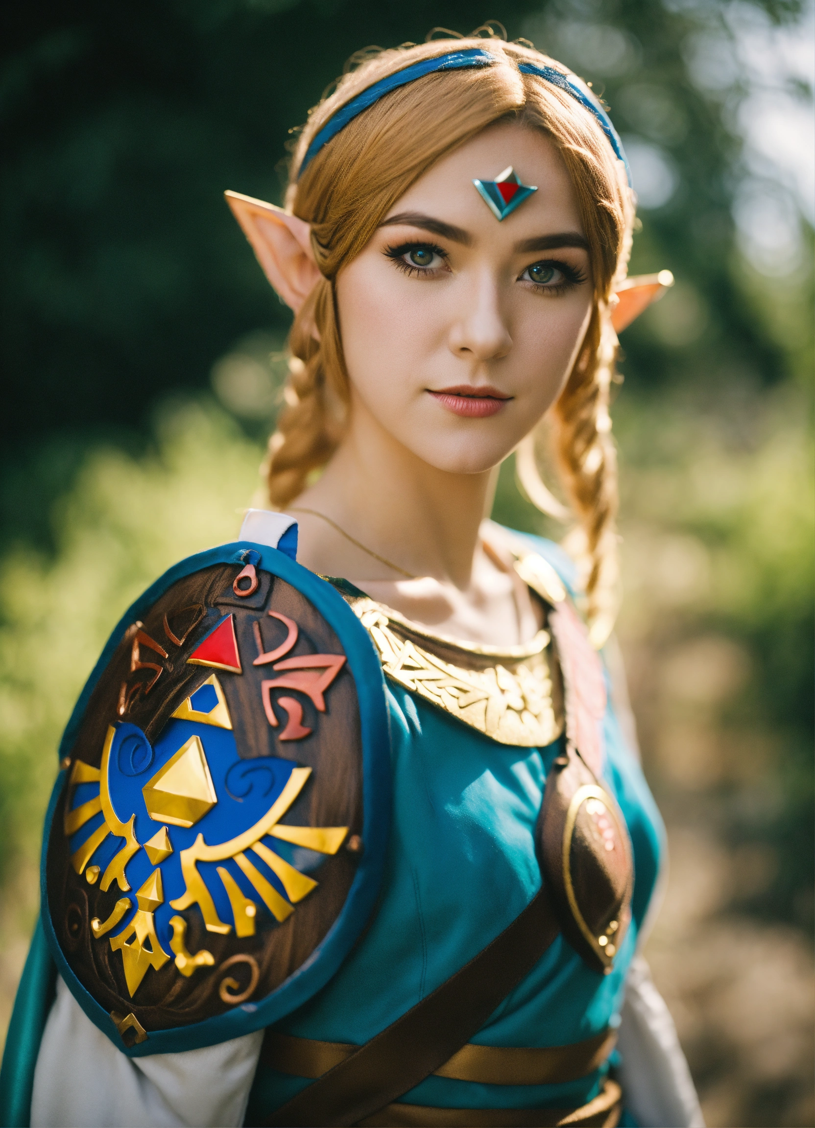 Lexica - Photo of Zelda cosplay, 8k, shot on Portra 400