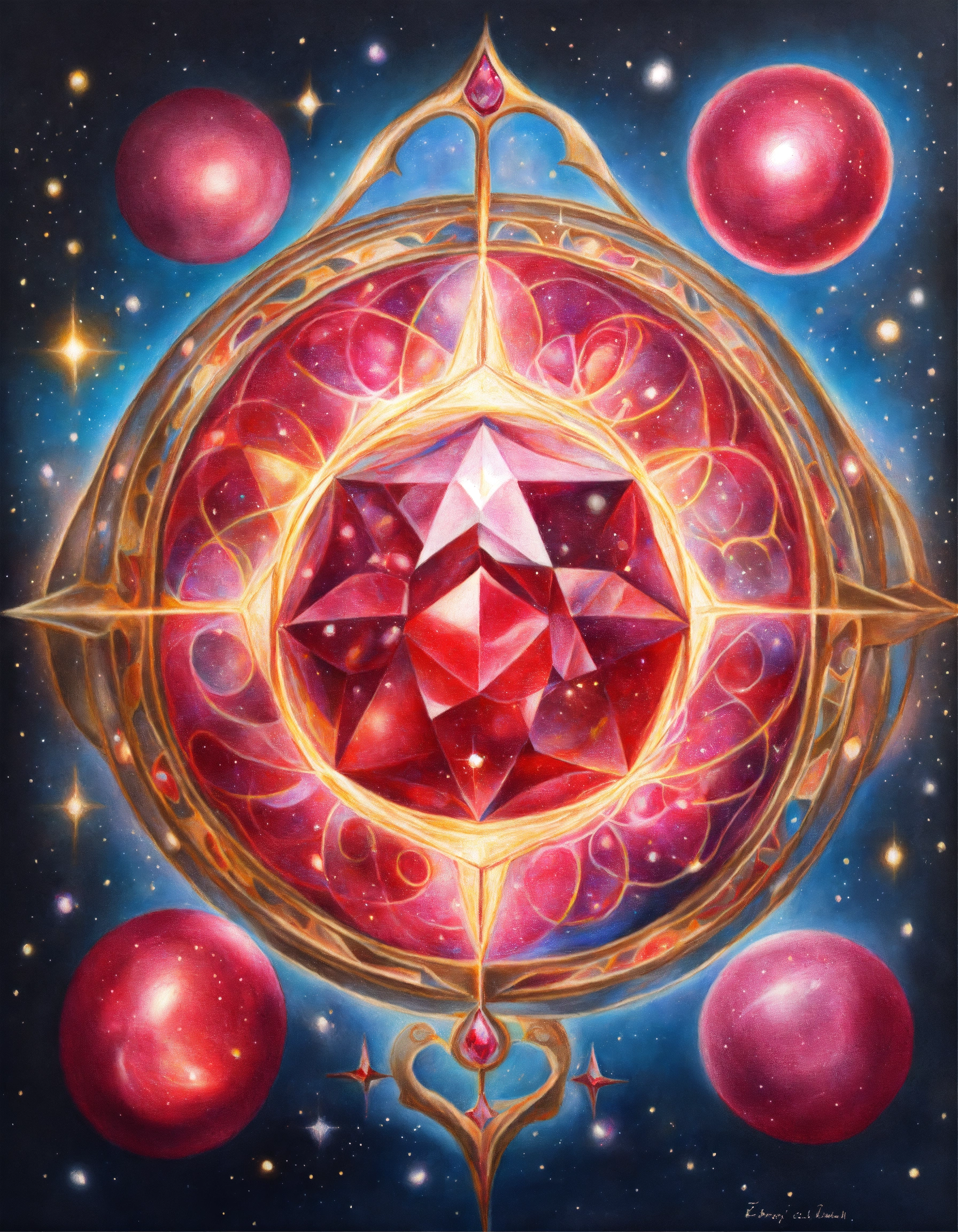 Lexica - Colored pencil drawing of a beautiful magical, etheric ...