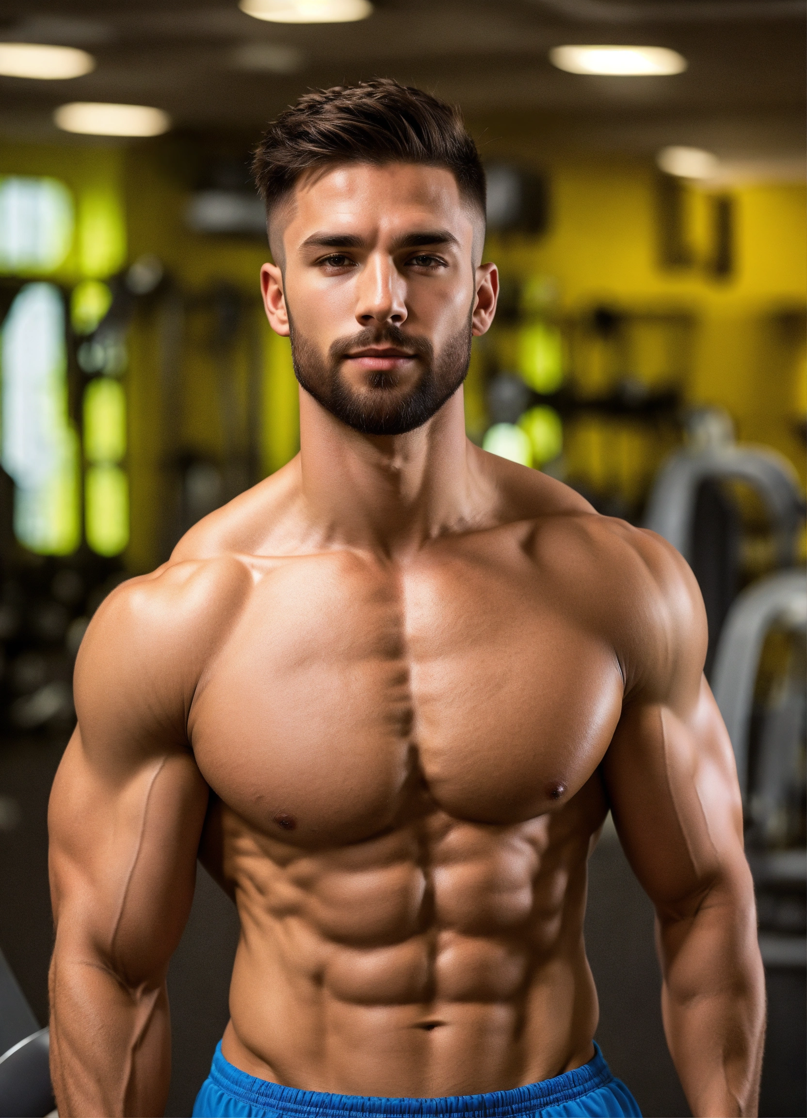 Lexica - European and American men, short hair, big eyes, high nose ...