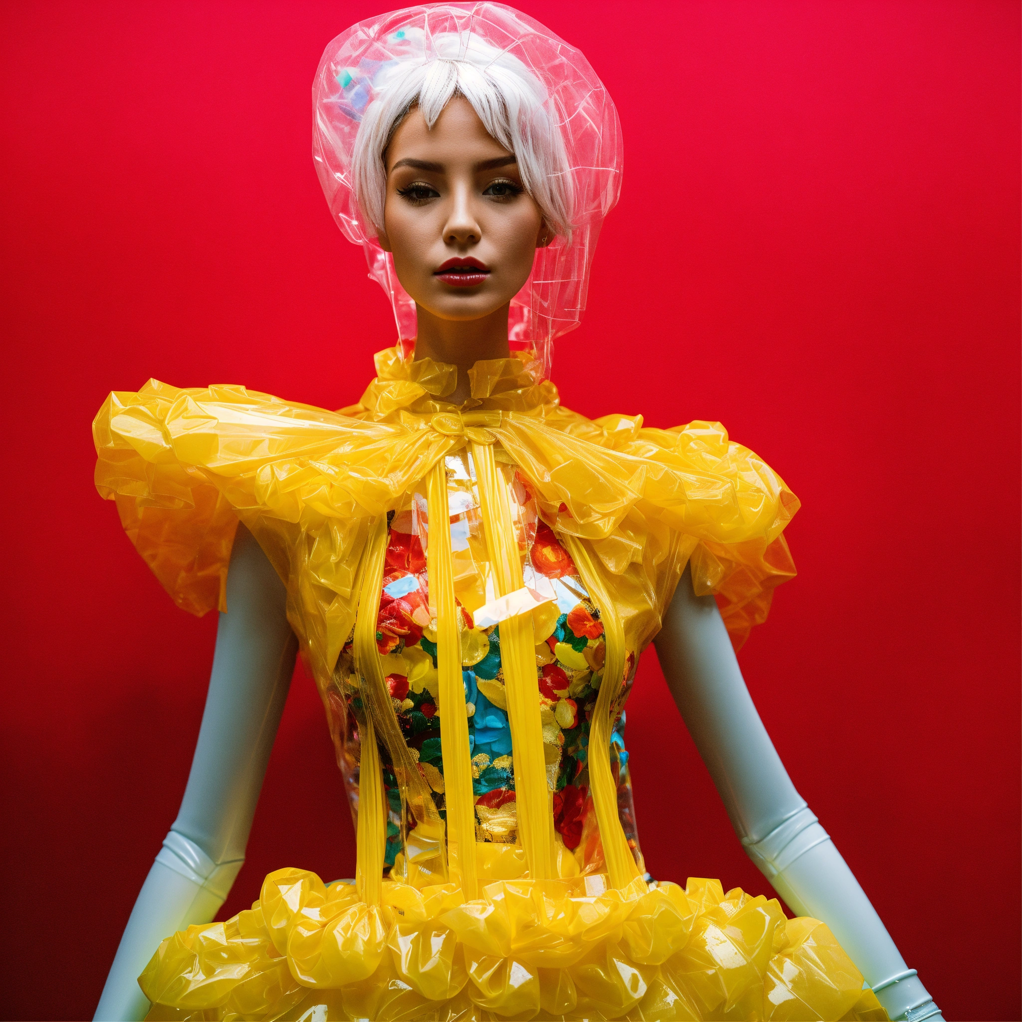 Lexica - Woman Made of Plastic, Outfit Made of Plastic