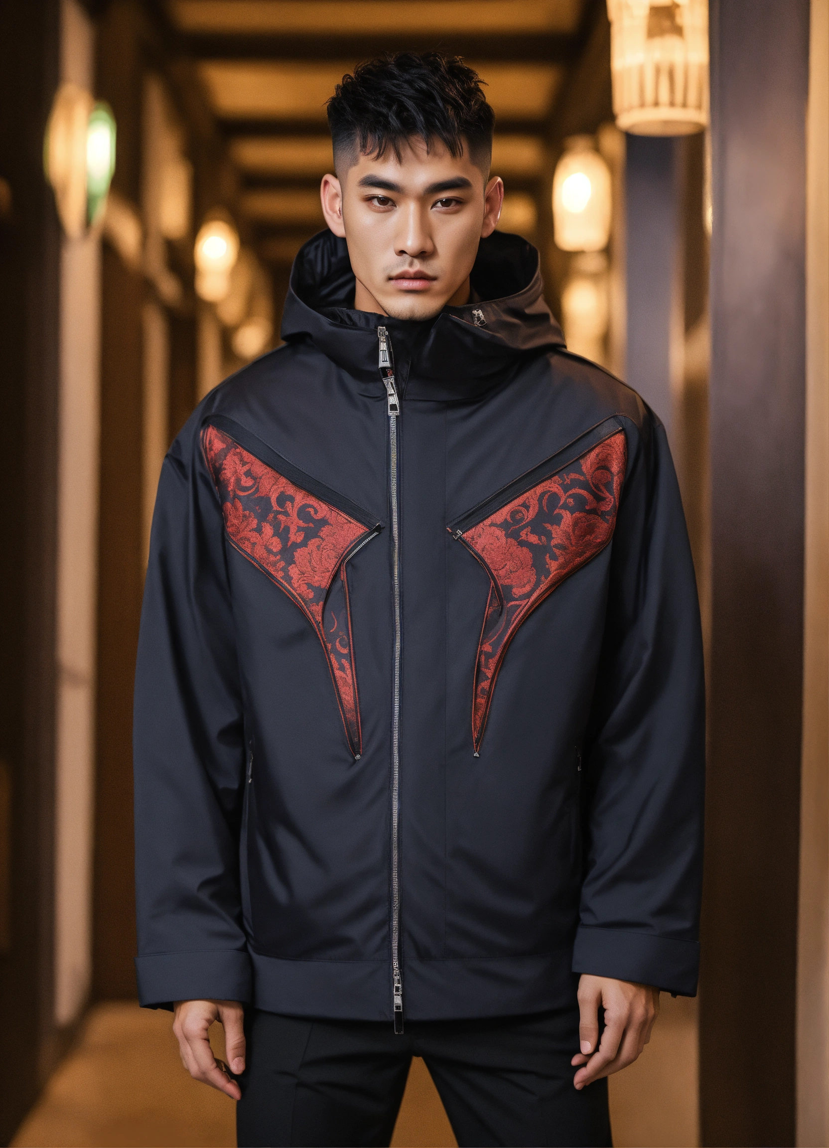 Lexica - A modern and fancy demon jacket oversized with a new and ...