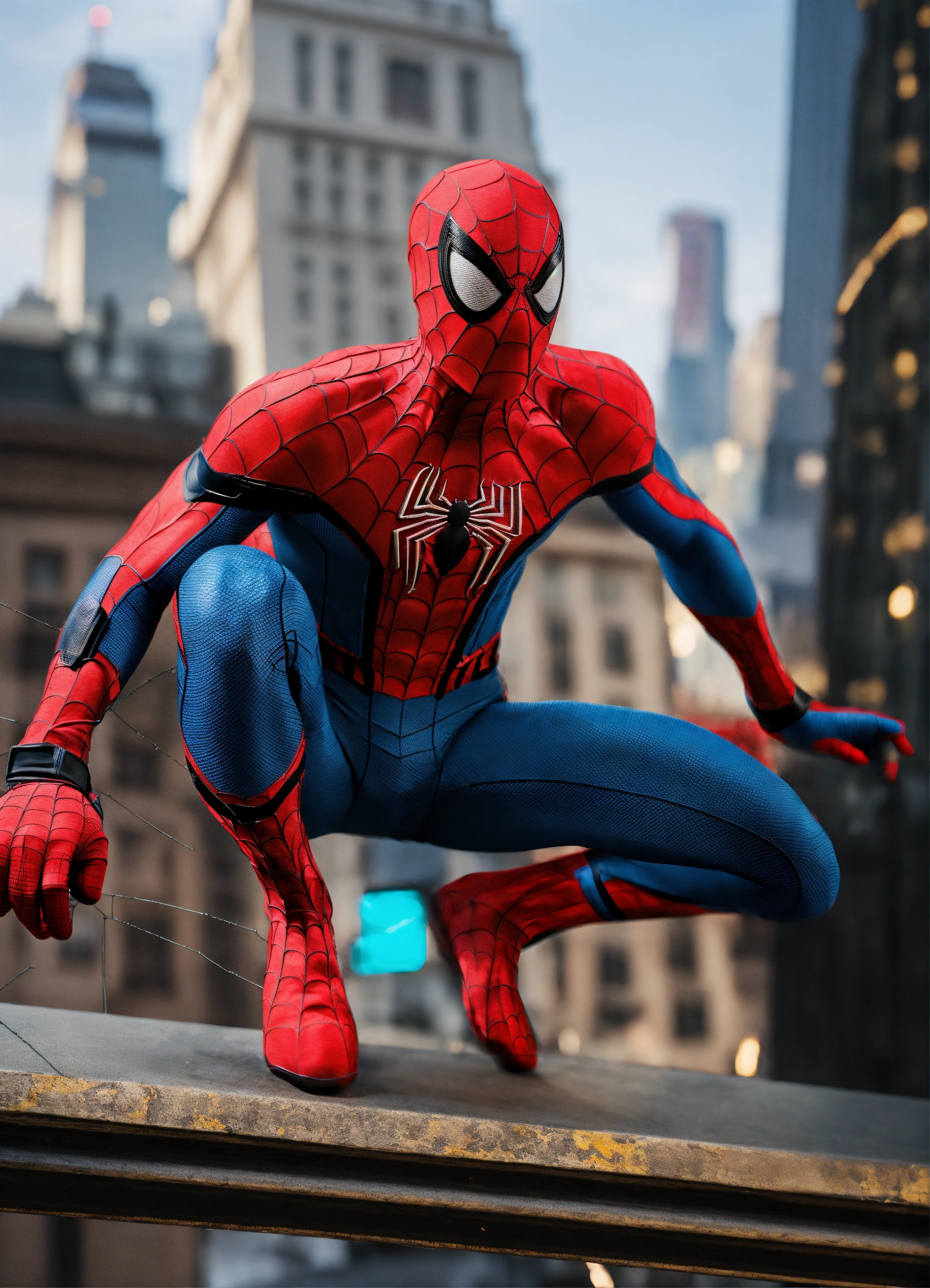 Lexica - Fake call spider man,8k