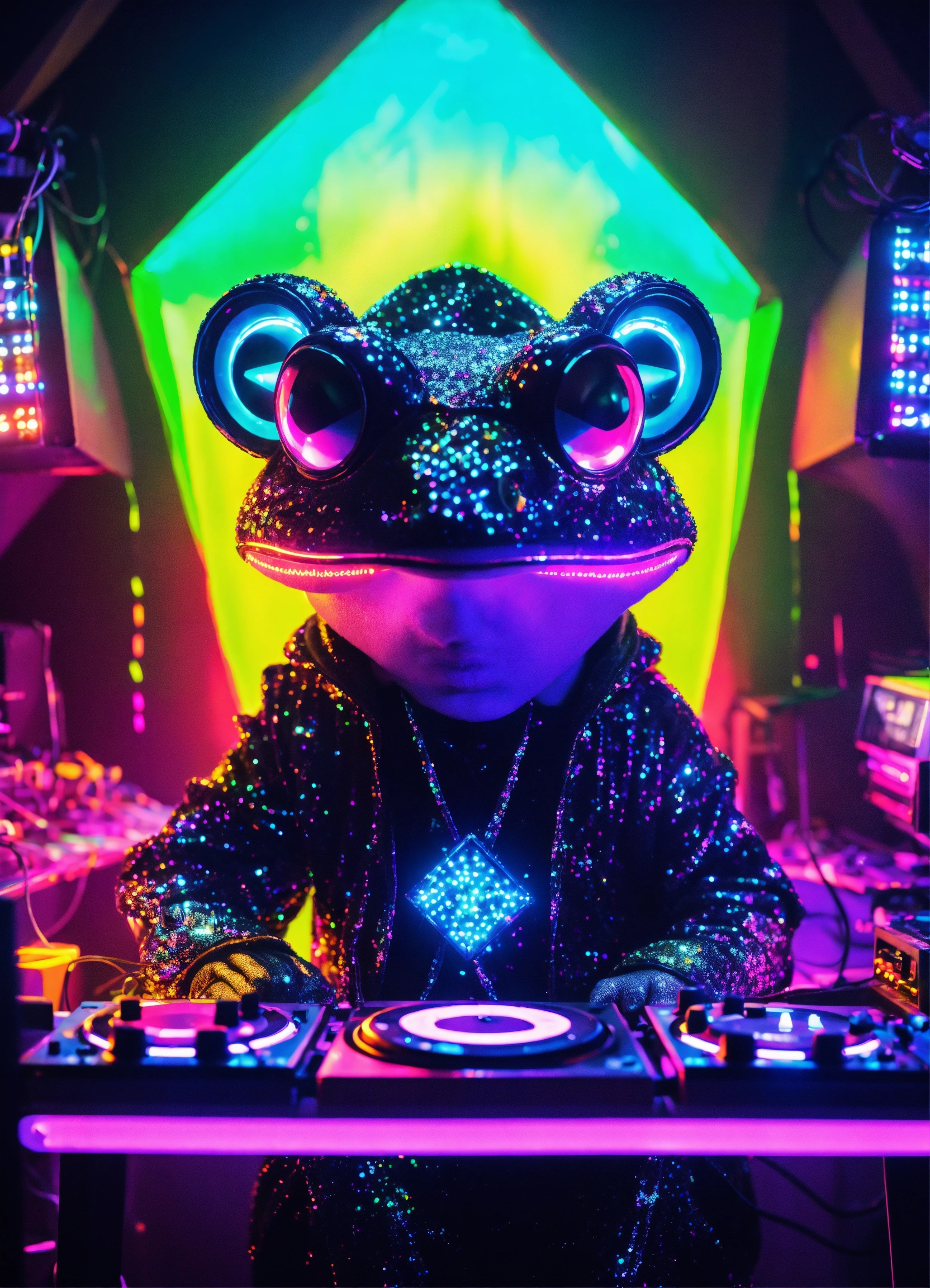 Lexica - A techno Festival Rave Diamond psytrance DJ Diamond TOAD in ...