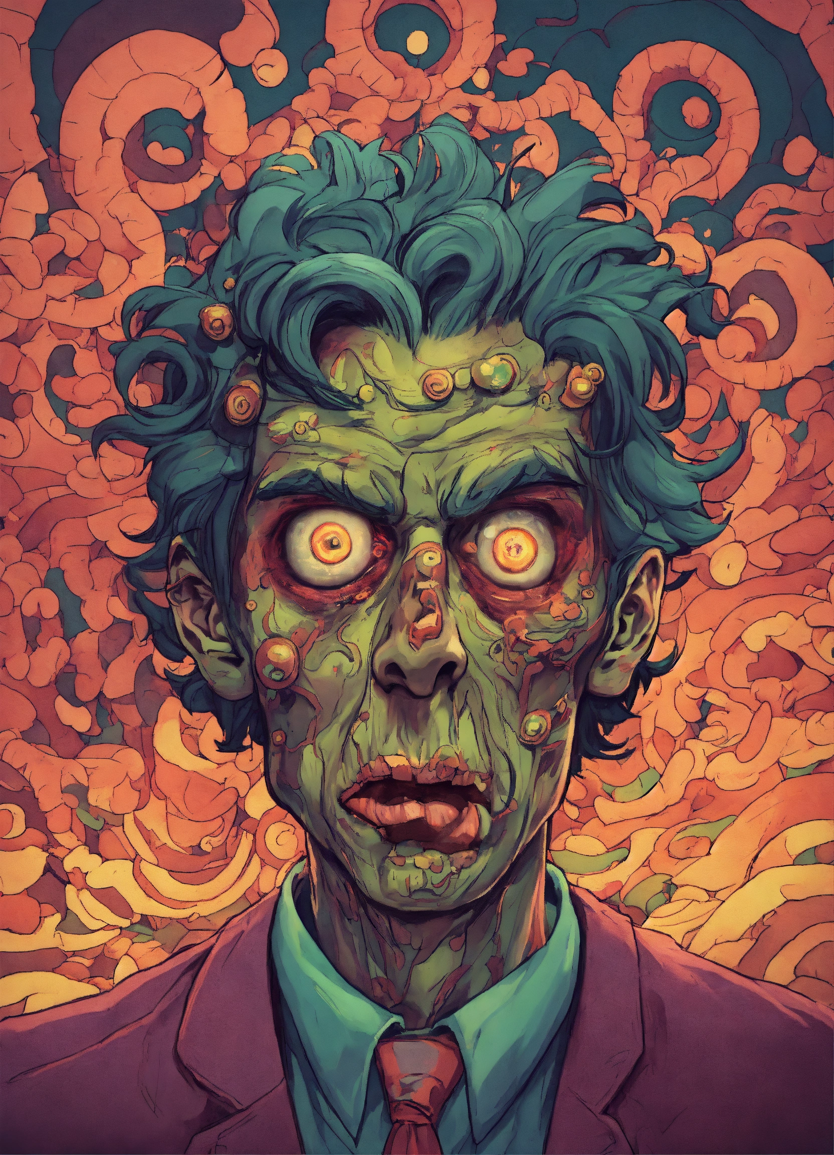 Lexica - Hypnotized man starring, brainwashed, mind controlled, with a ...