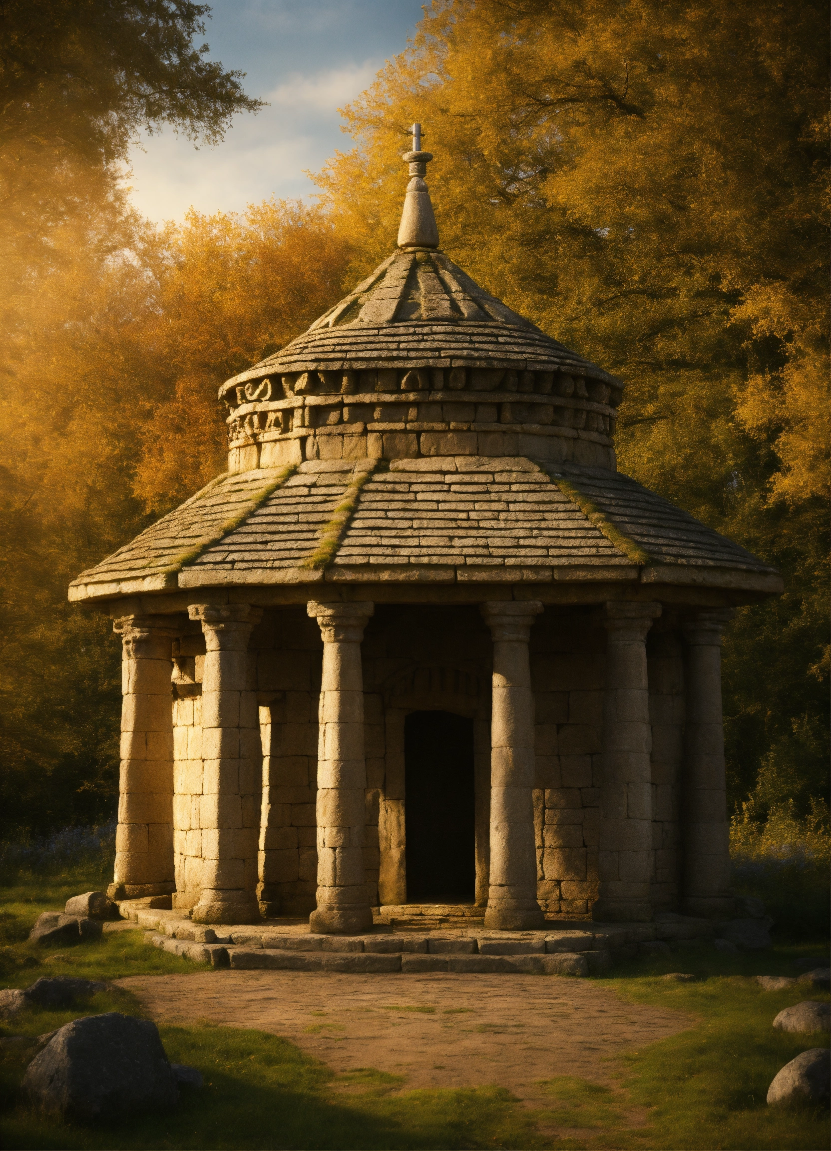 Lexica - Anglo saxon pagan temple