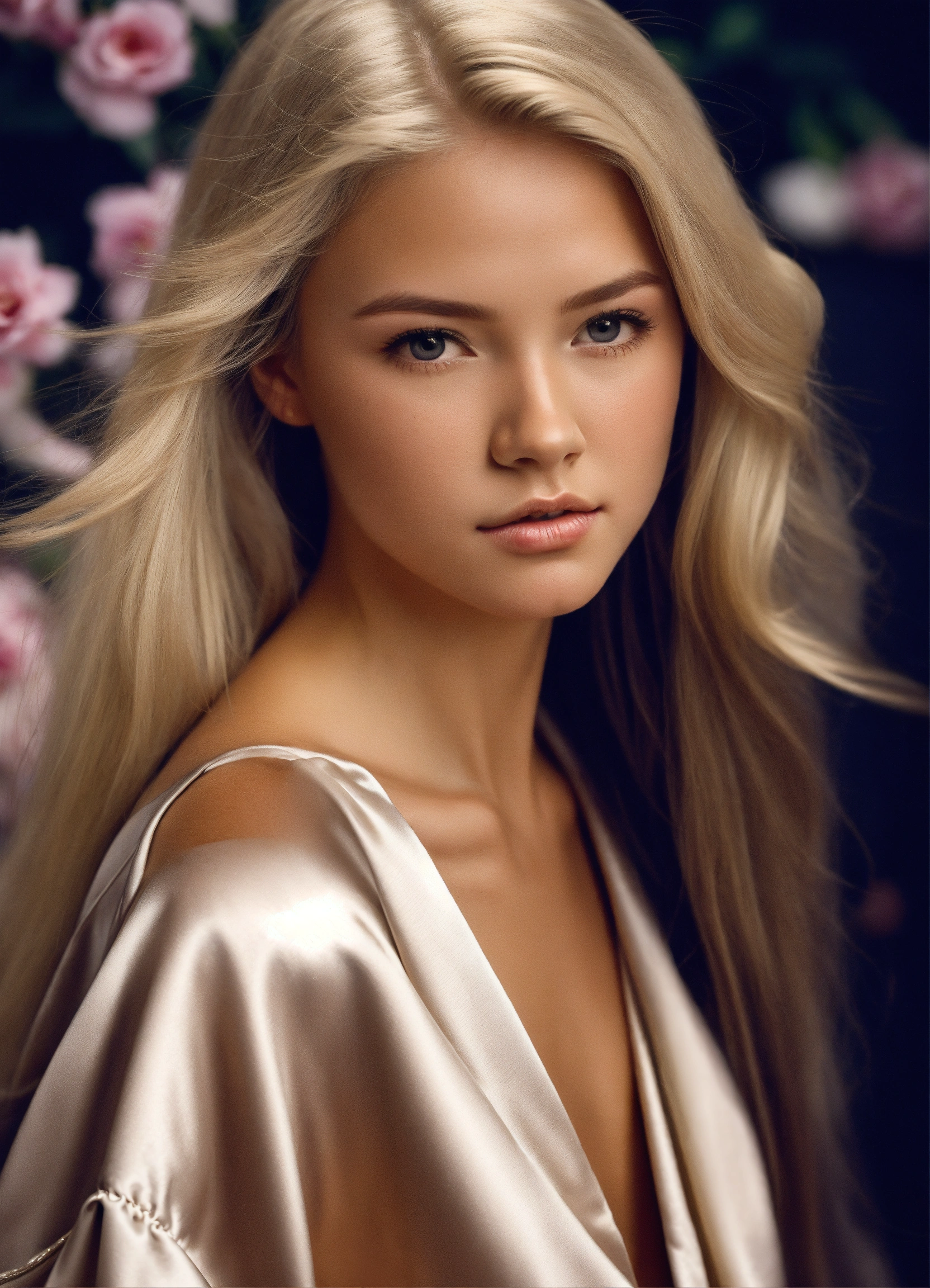 Lexica - Stunning angelic platinum blond very young petite tween with ...