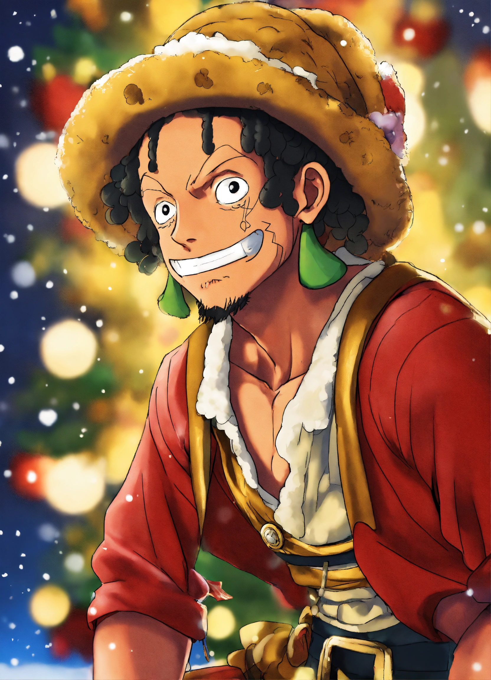 Lexica - Usopp, One Piece Anime, children's book illustration style ...