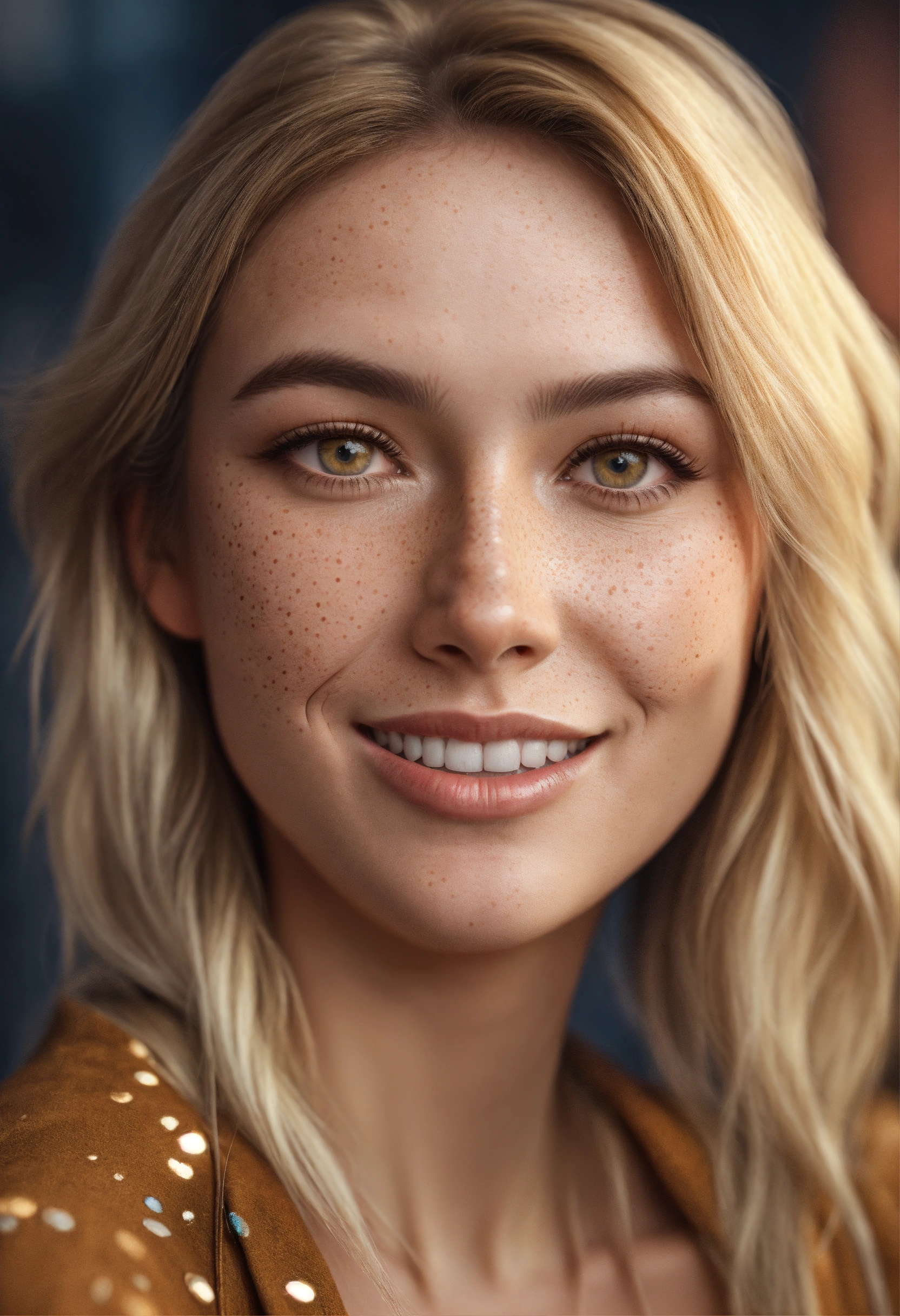 Lexica - A realistic face portrait of a 30 years old woman with brown ...