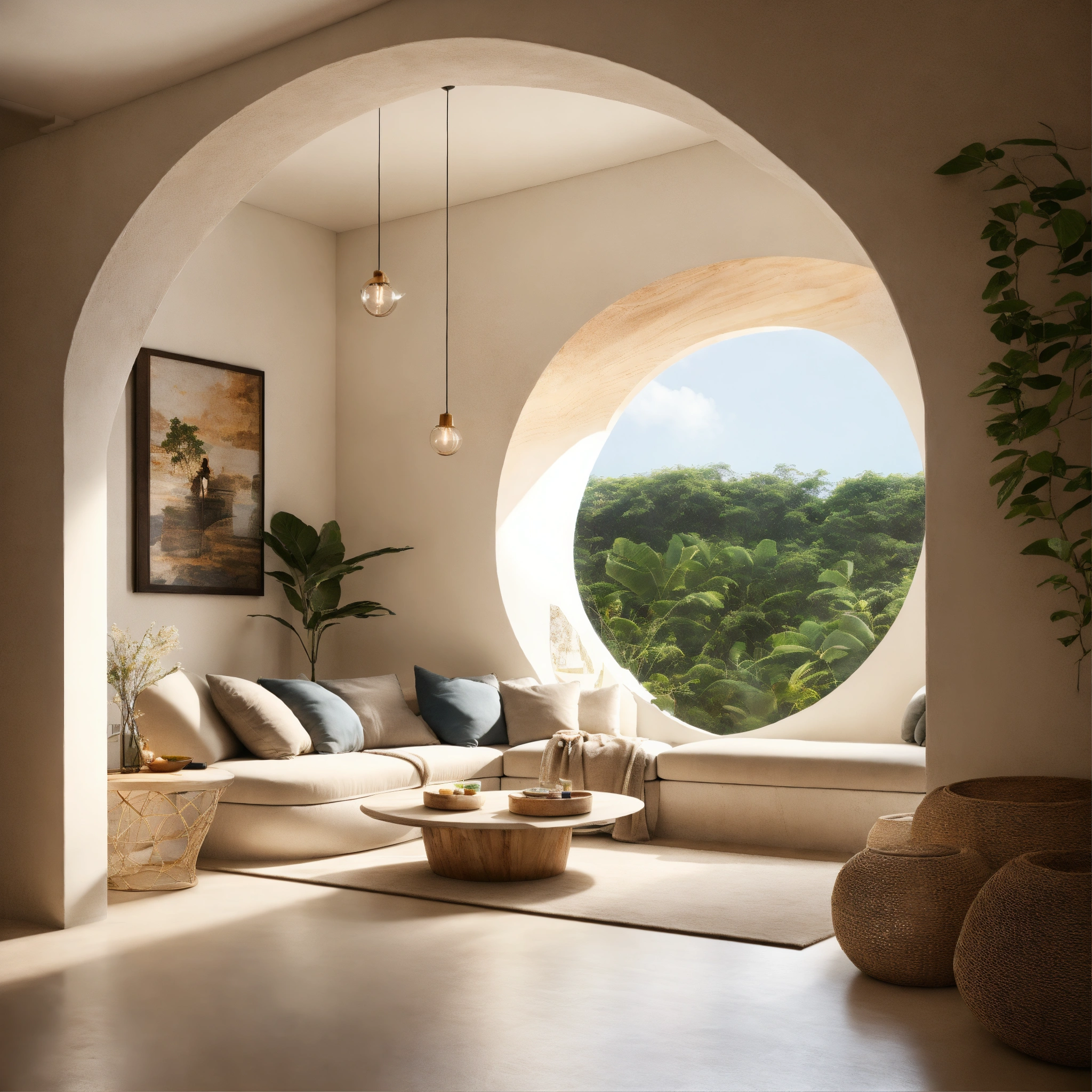 Lexica - Ultra realistic photo of Modern take on bali inspired low ...