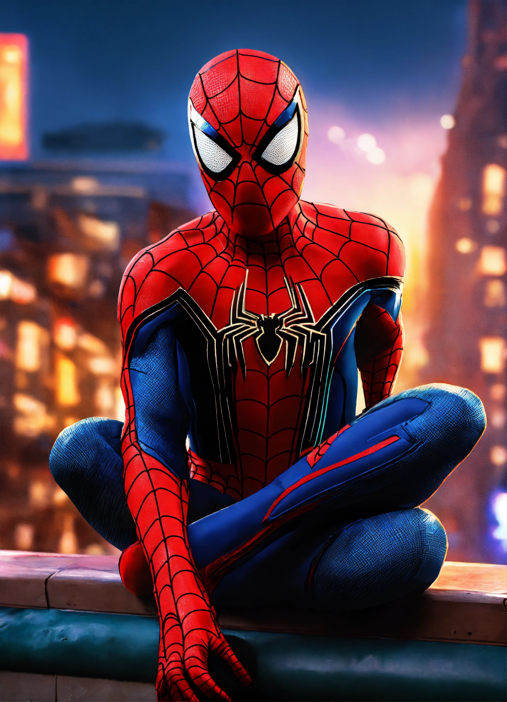 Lexica - Fake call spider man,8k