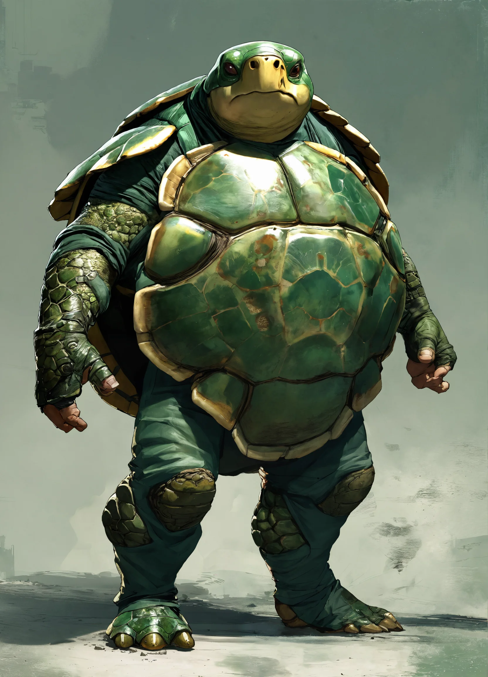 Lexica - A super hero named Shell Shock. He is a slightly overweight ...