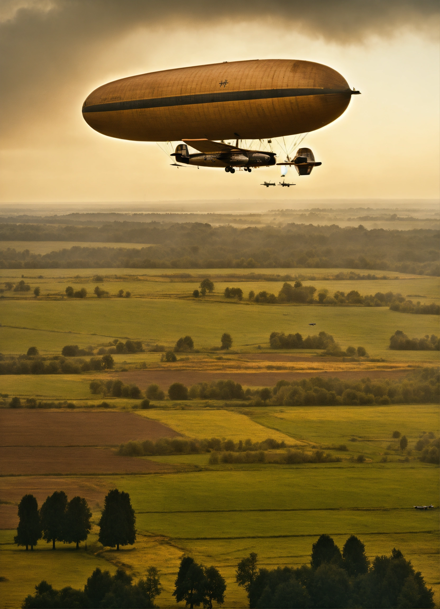 Lexica - German flying an airship plane from ww1. you should be able to ...