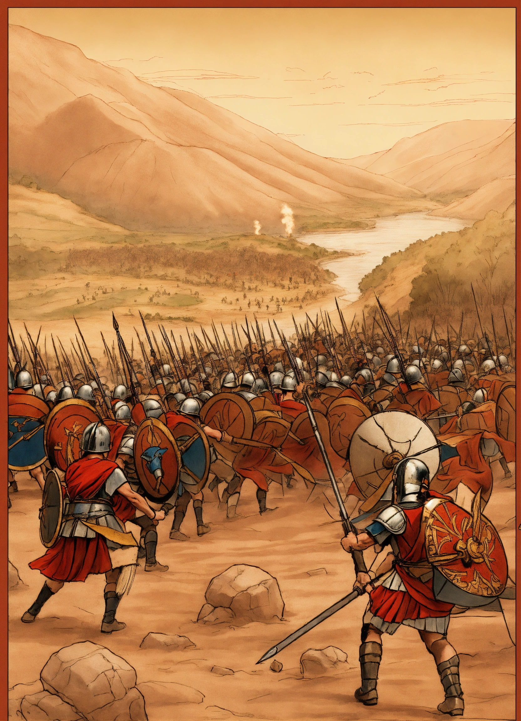 Lexica - DRAW THE BATTLE OF THERMOPYLAE