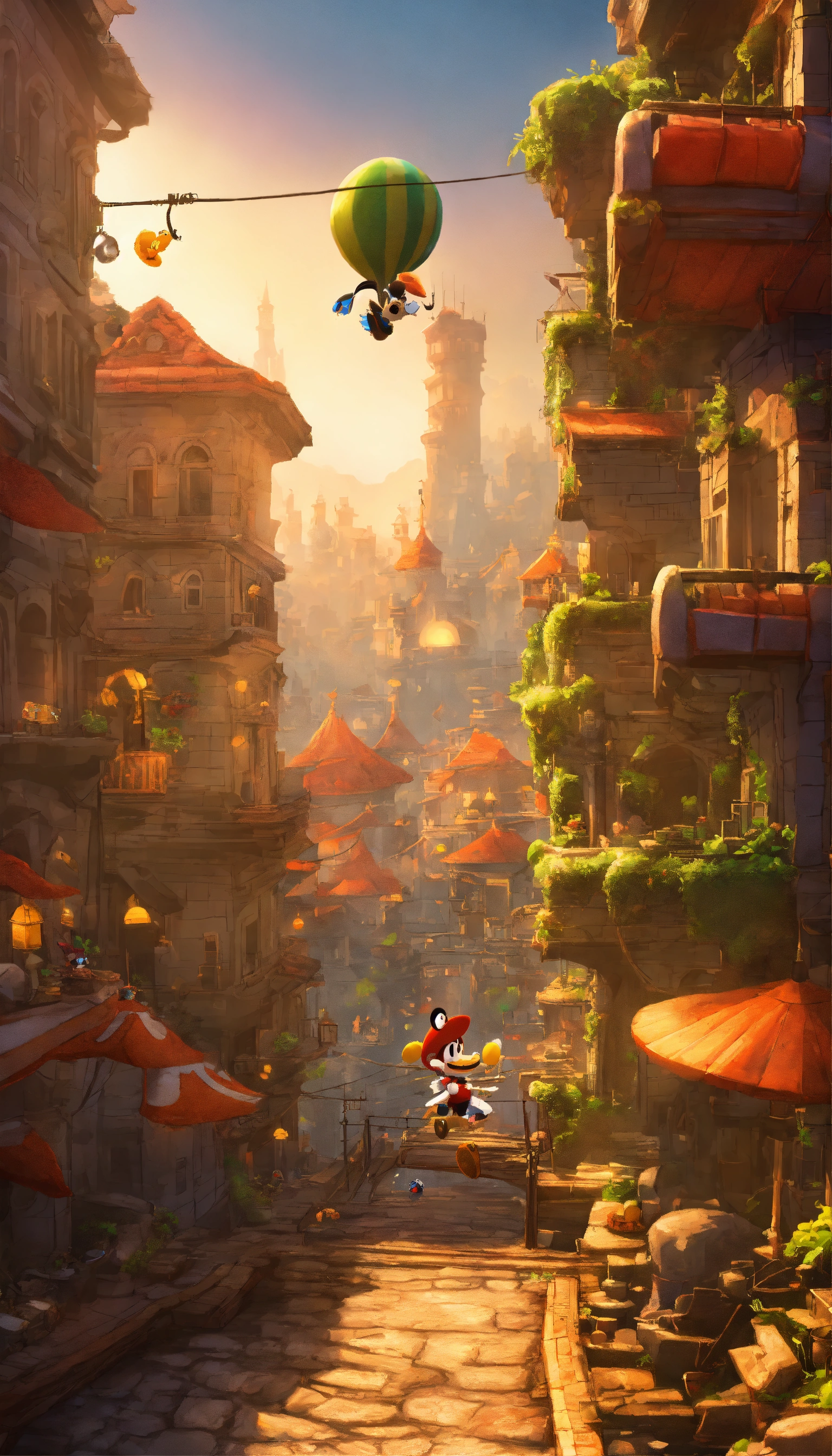 Lexica - 2d rayman-style platform game with hyper realistic 8k scenes ...