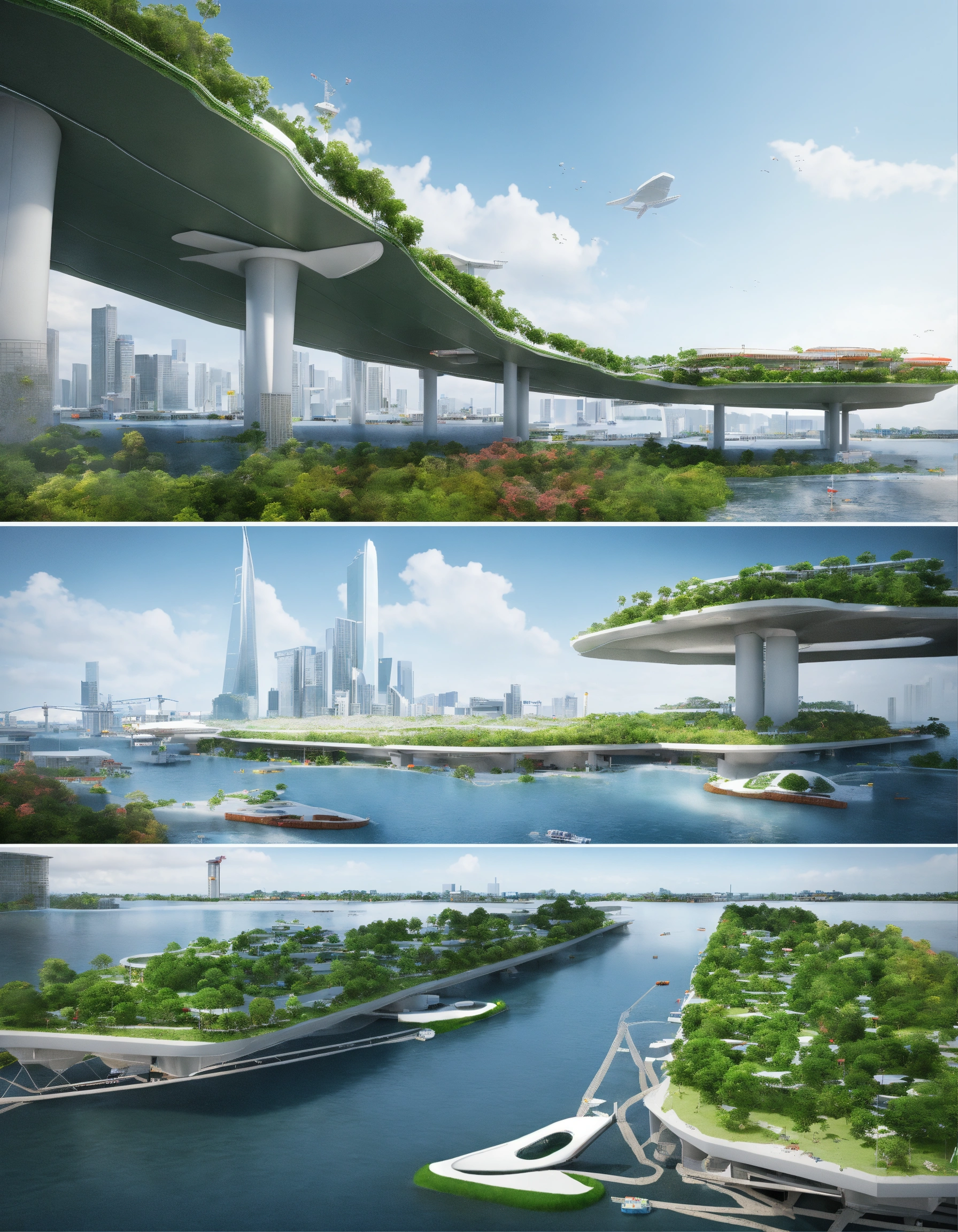 Lexica - Imagine a vision of future Tokyo in 2050 with networks of ...