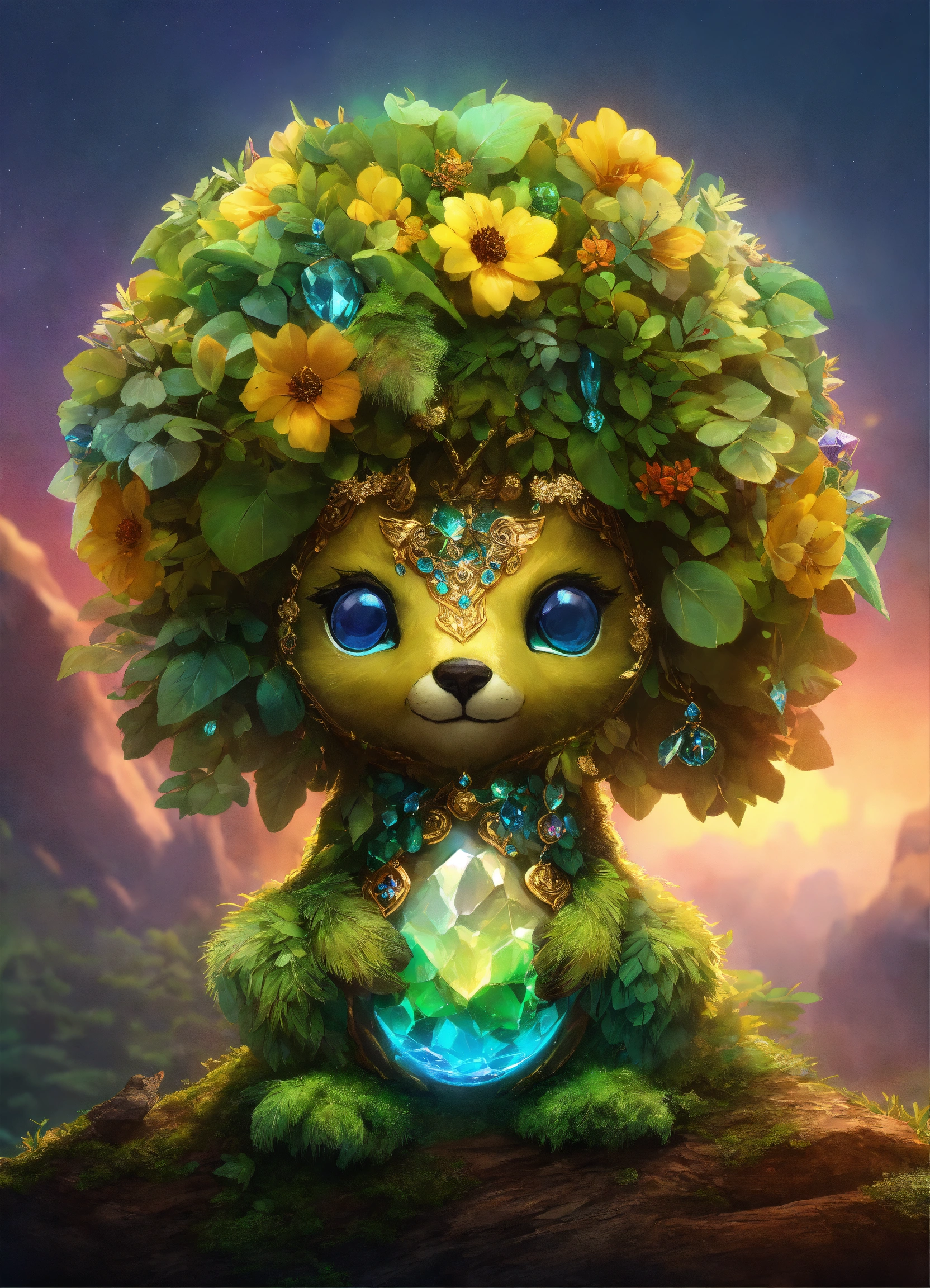 Lexica - Crypto Critter Gaia's Grovekeeper Rooted in nature, the Gaia's ...