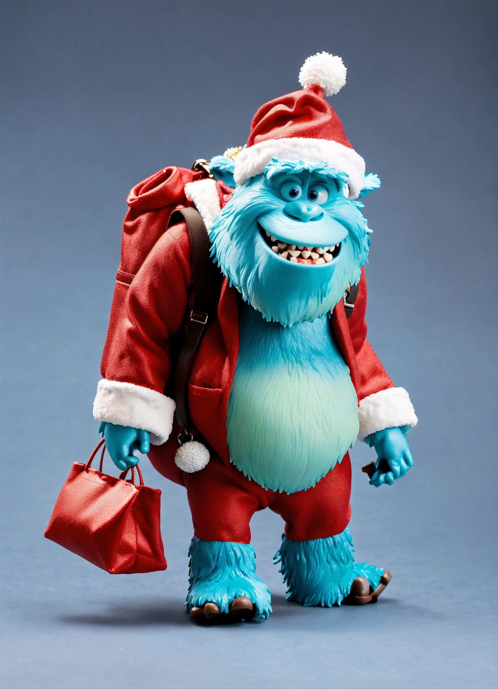 Lexica - Monsters Inc Sully plastic figurine walking pose carrying ...