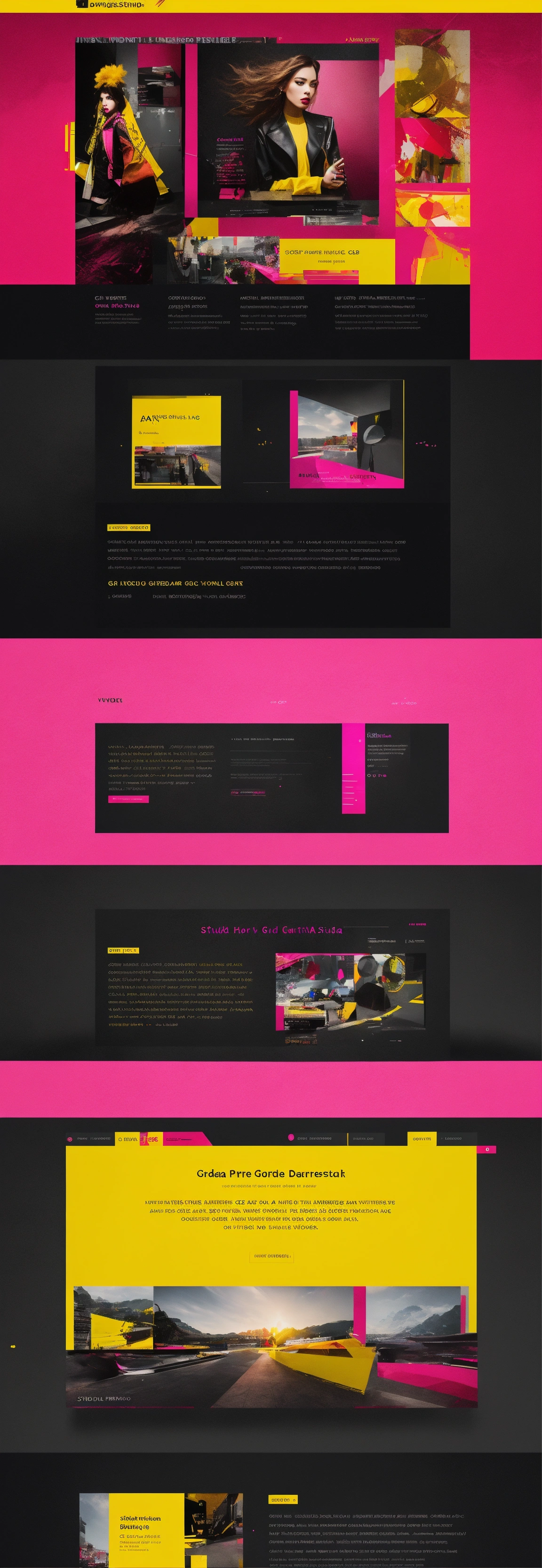 Lexica - Website portfolio-design studia, CG digital profiles design ...