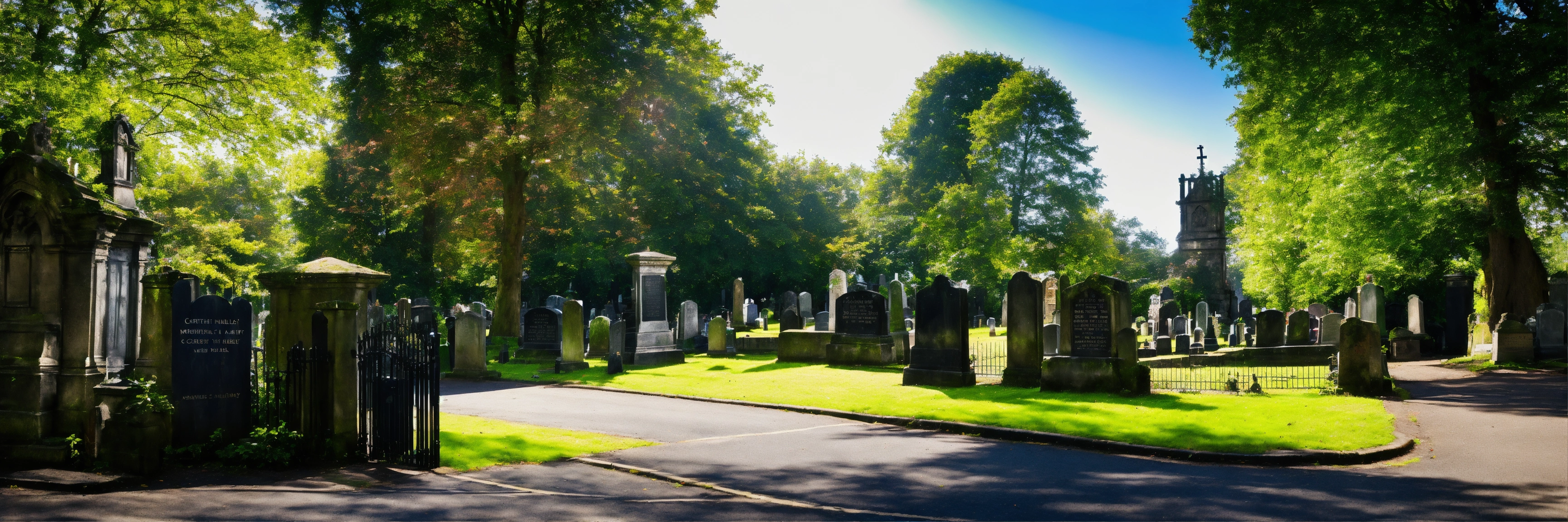 Lexica - Cemetery entrance gates Manchester Macclesfield Cemetery, Old ...
