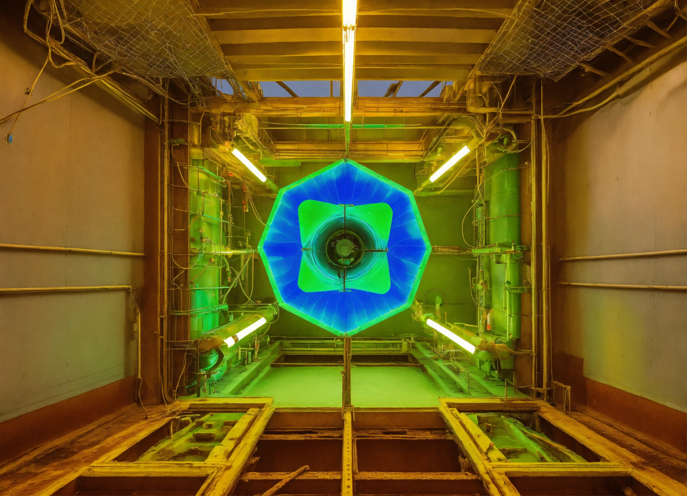Lexica - REACTOR PLASMA FRÍO CON RESPLANDOR AZUL-VERDE DEBIDO A UNA ...