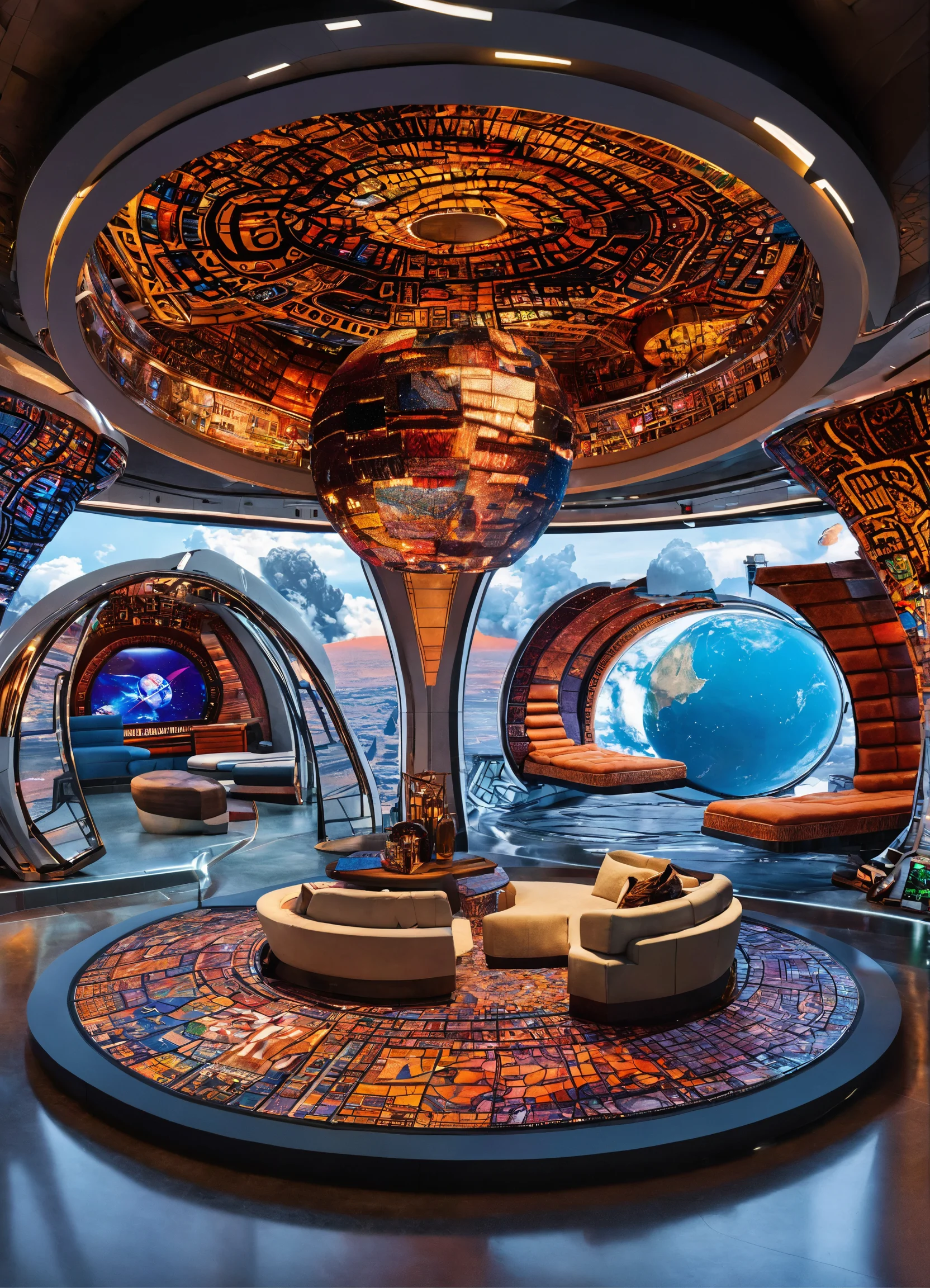 Lexica - An awe-inspiring vision of Space Station Sanctuary, a ...