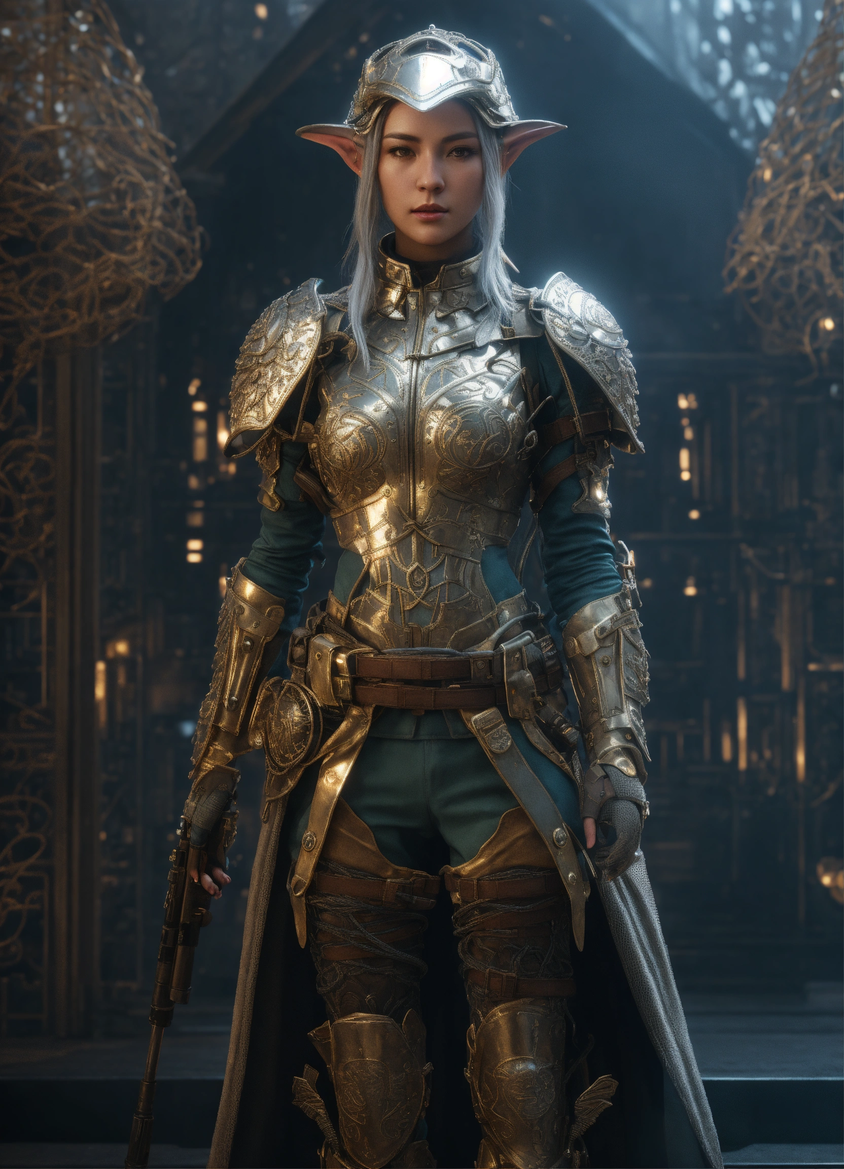 Lexica - Complex 3d render ultra detailed of a edo period full body ...