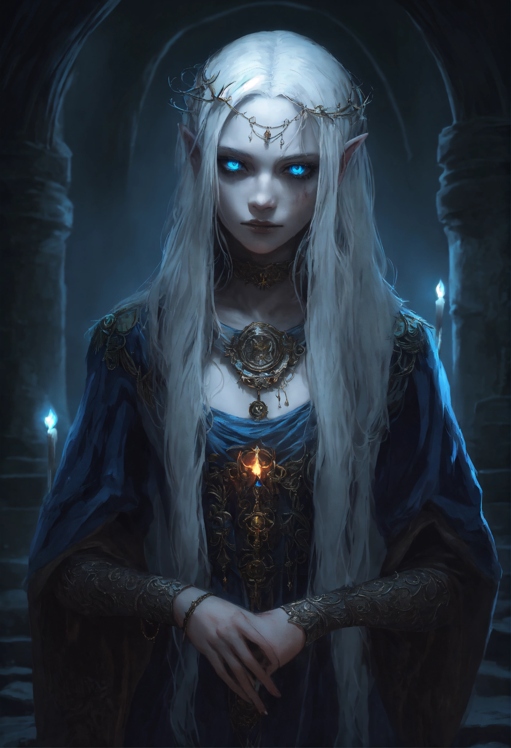 Lexica - Body portrait, twelve-year-old childish female goth ...