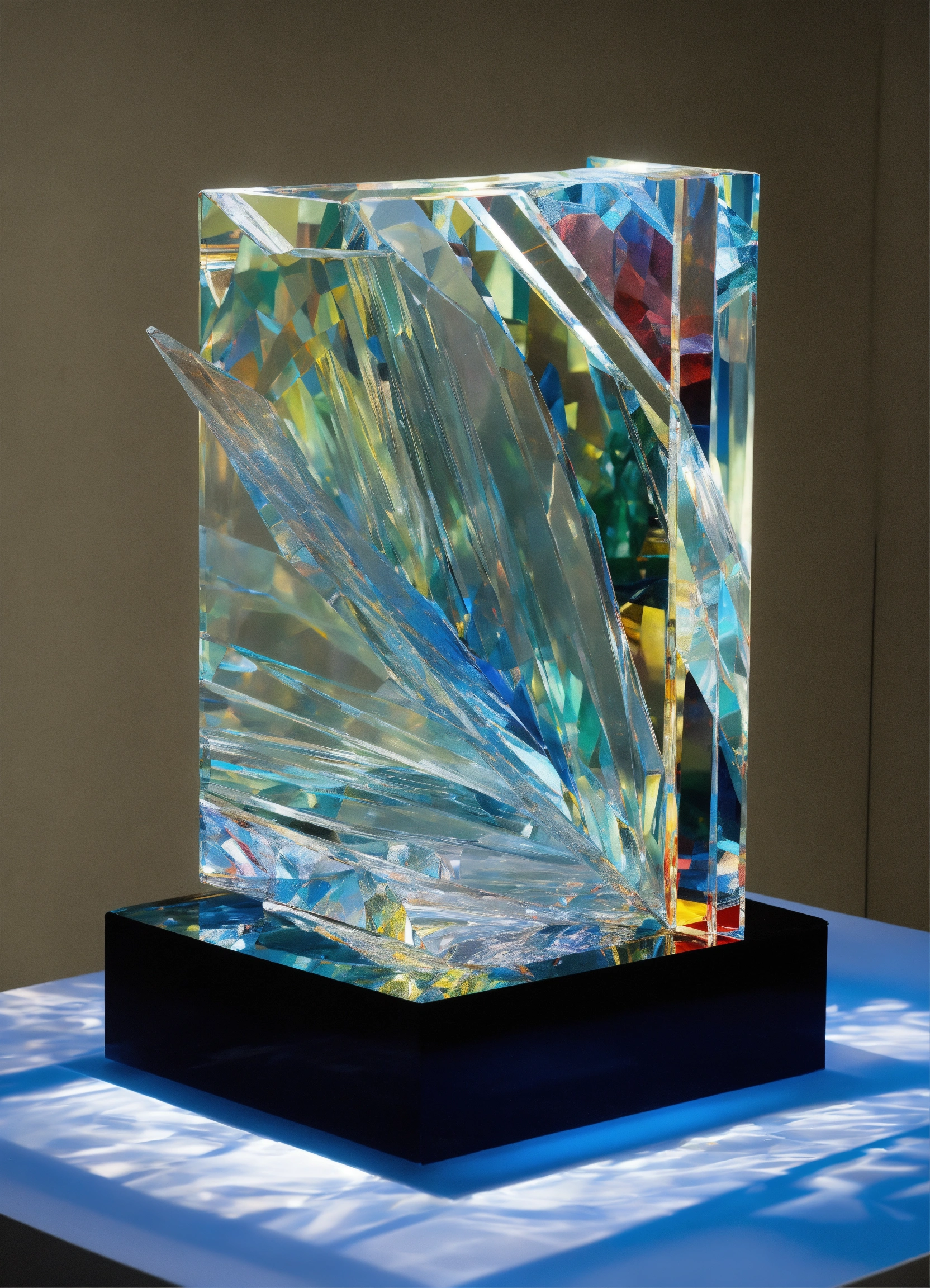 Lexica - Plexiglass glass crystal acrylic arte povera