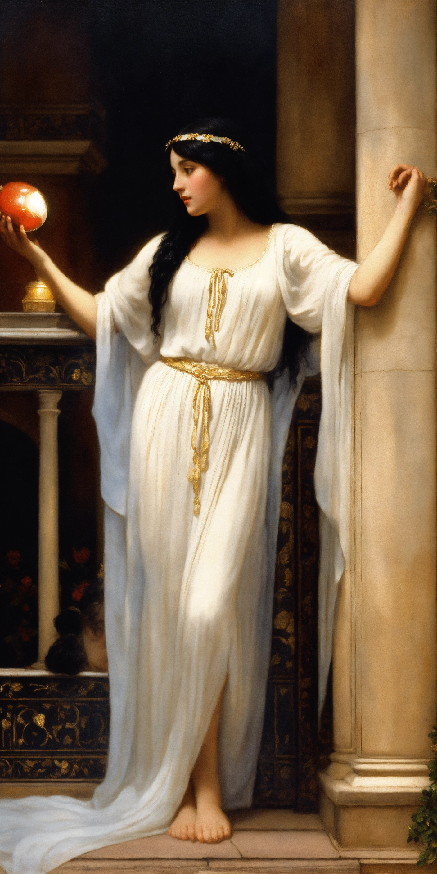 Lexica - Romeo and Juliet , dramatic night light, alma tadema style ...