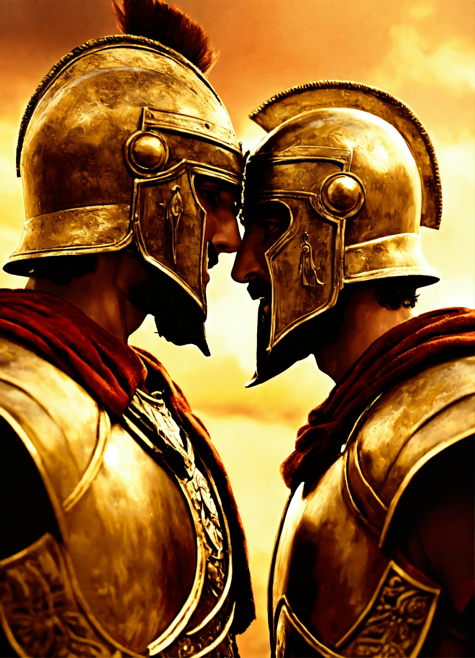 Lexica - Héctor, Aquiles, Intense face-off between two warriors ...