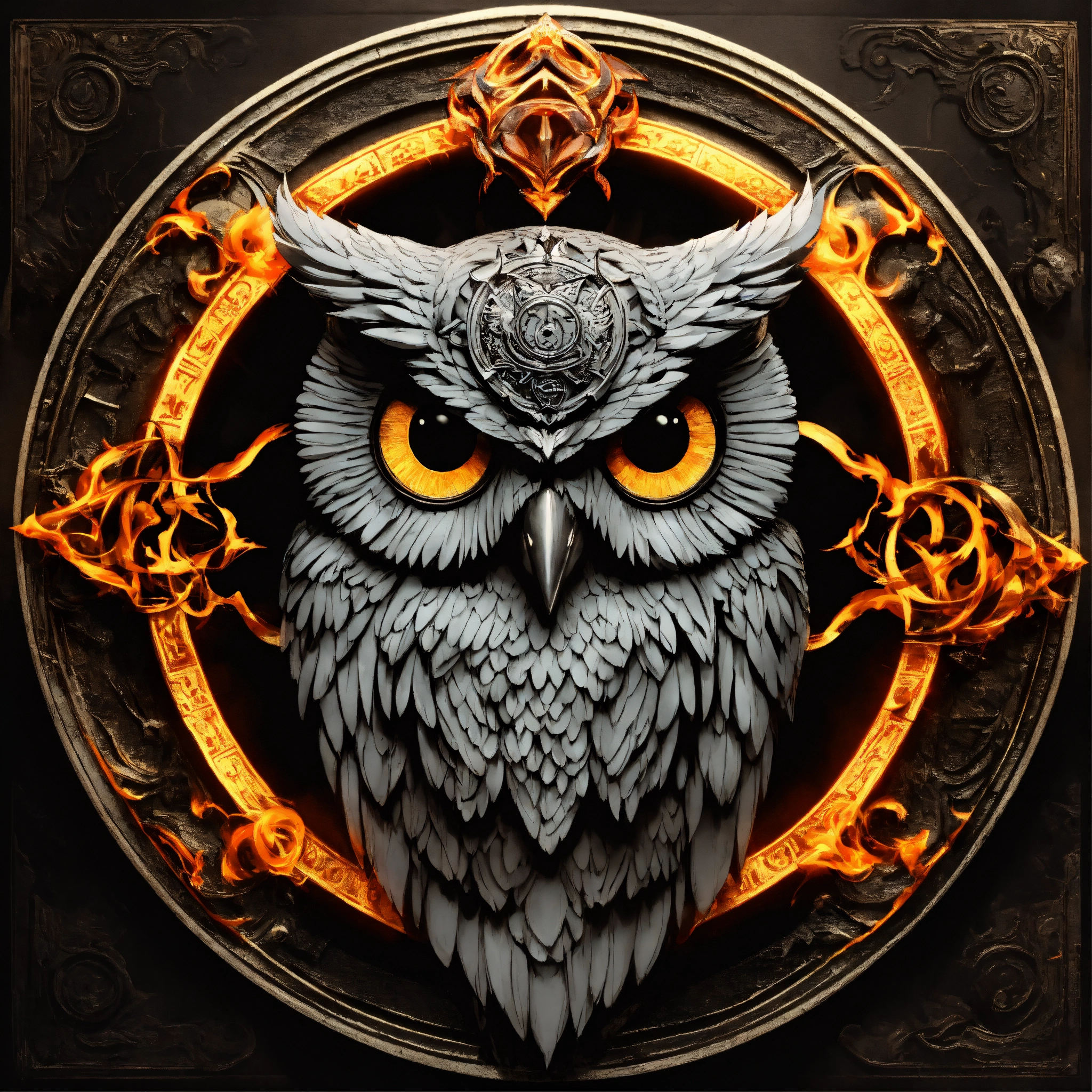 Lexica - Evil Demonic Digital Owl God Head, hyper advanced occultic ...