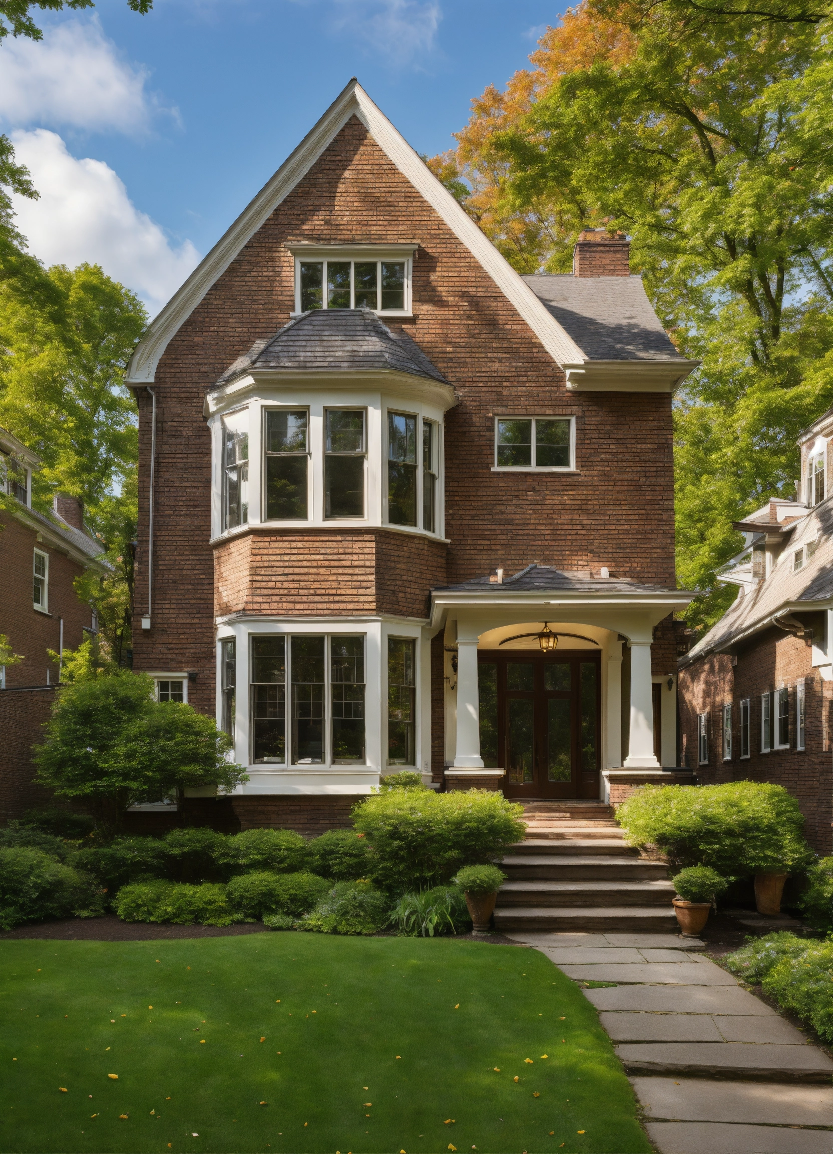 Lexica - 1920s dutch colonial style house in Shaker Heights exterior