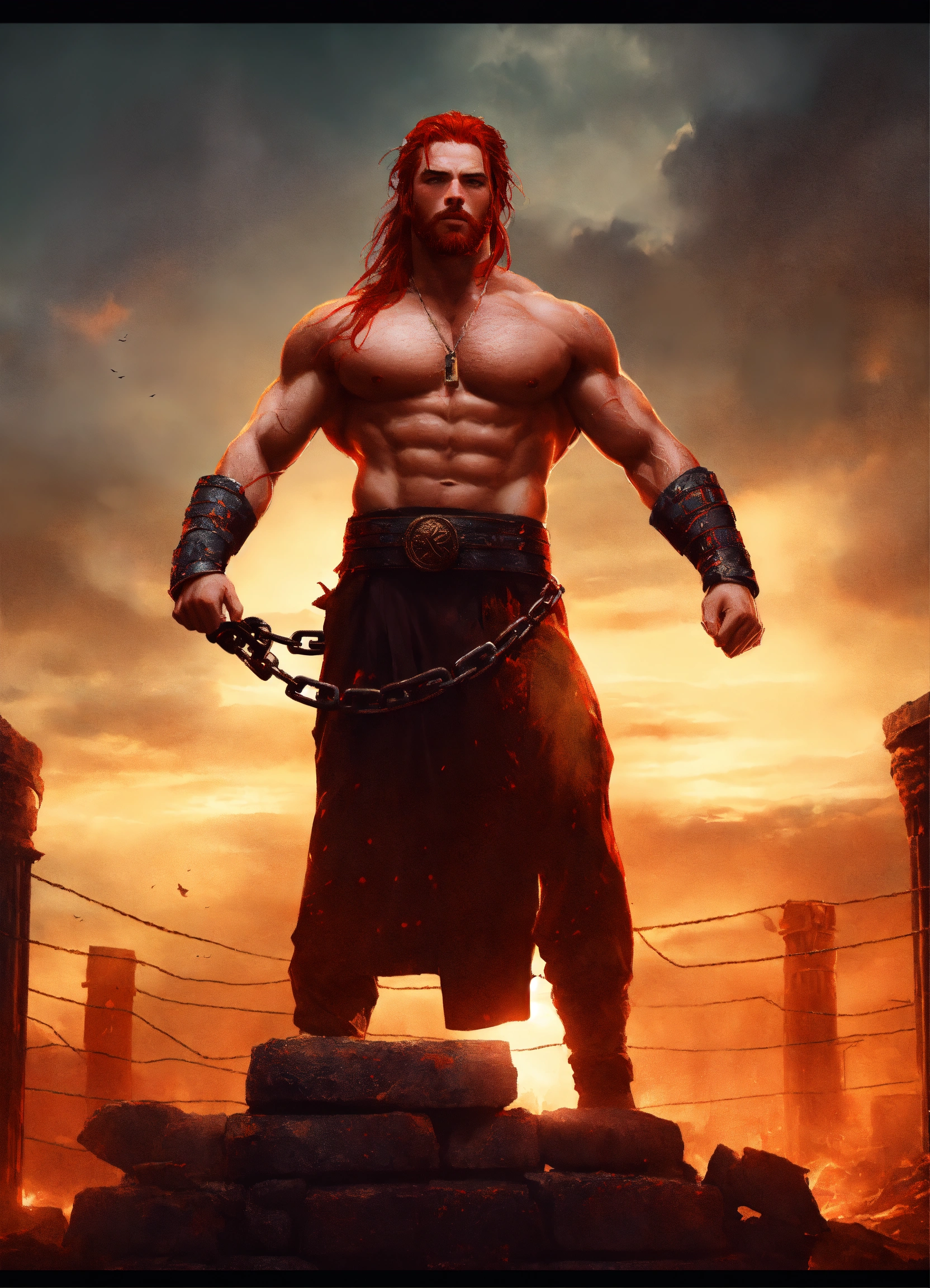 Lexica - Irish bound strong athletic huge handsome god prisoner ...