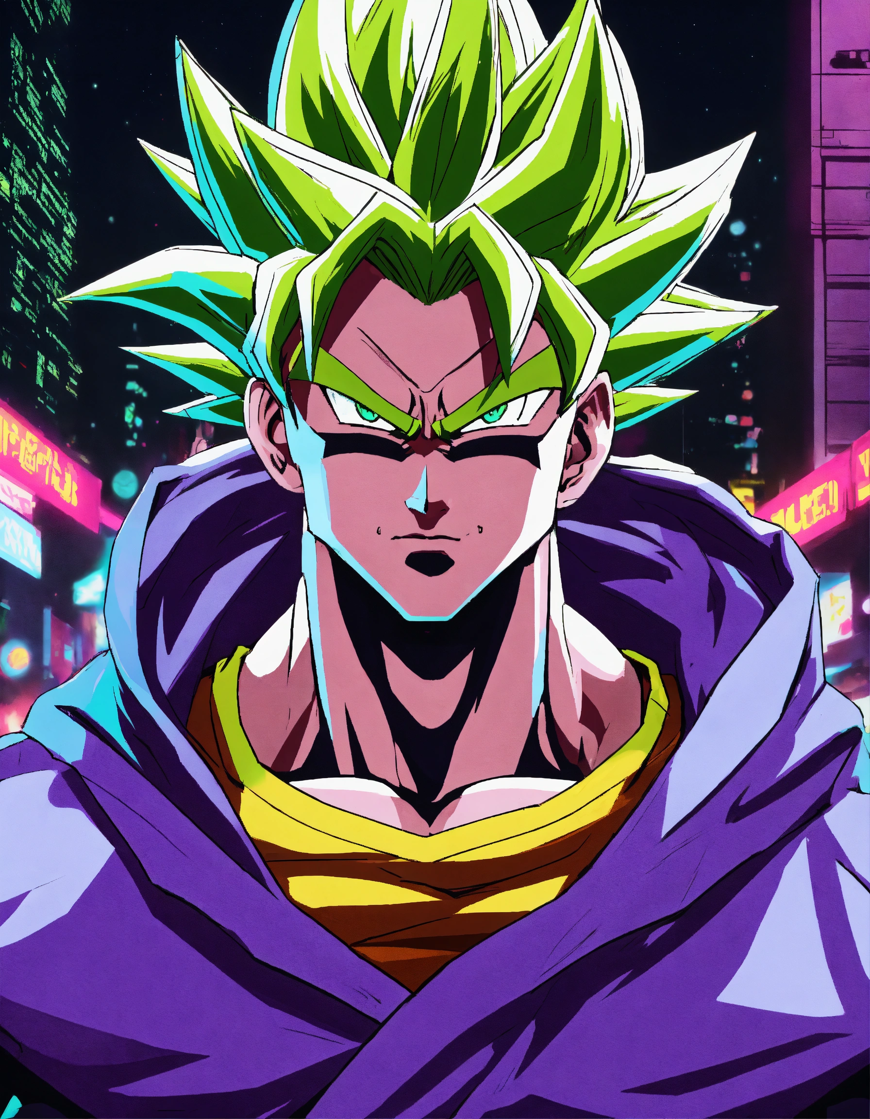 Lexica - Create a modern-day, humanized Broly by blending the style of ...