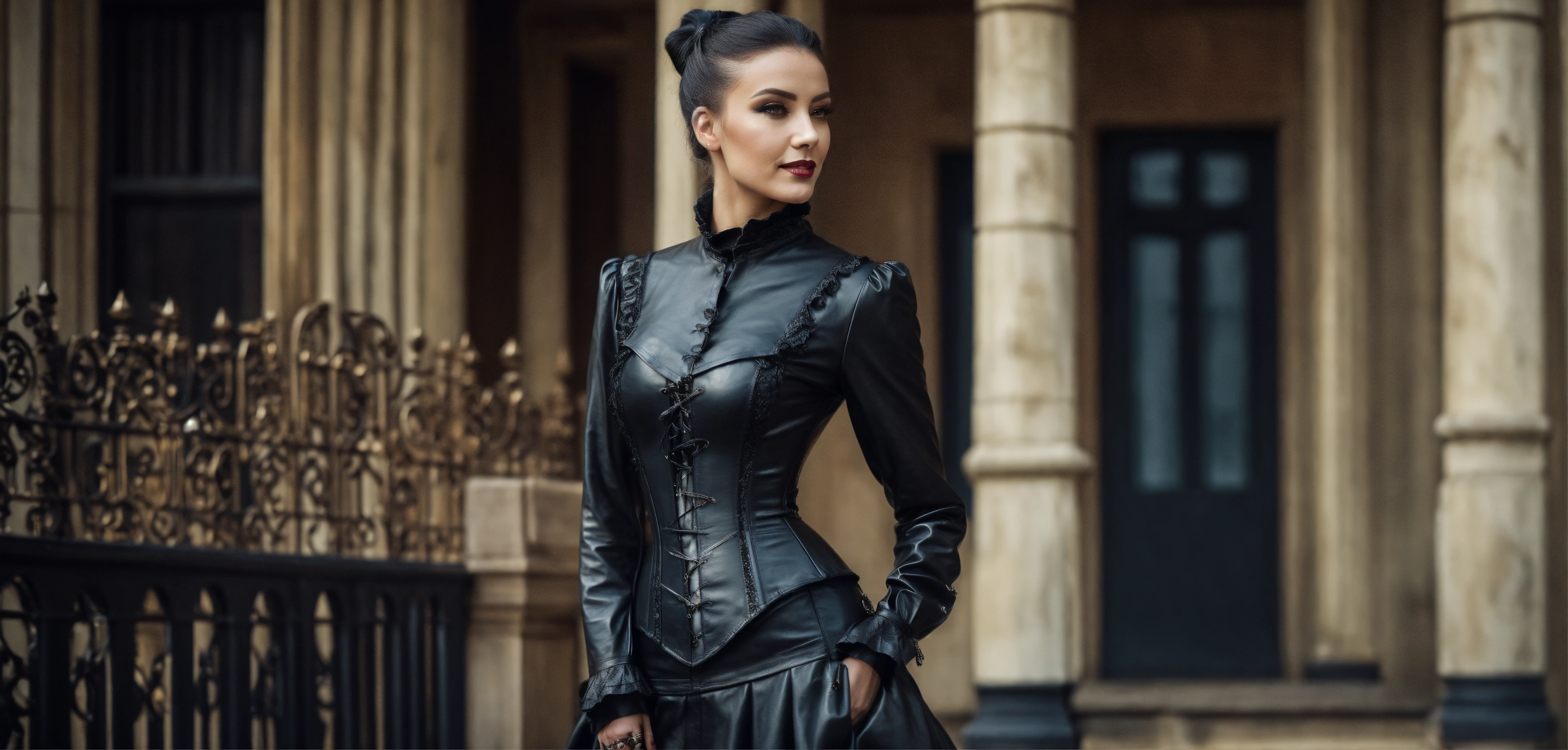 Lexica - Stunning arrogant woman fashion model, evil smile, strict ...